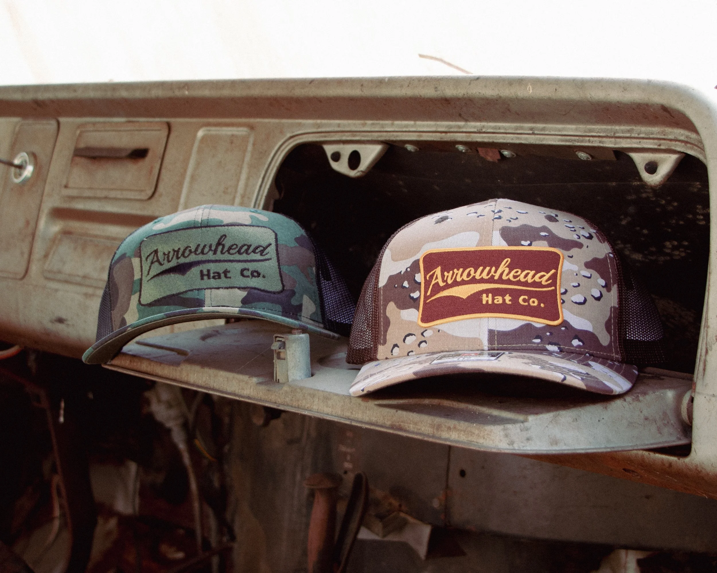 Army Camo Arrowhead Patch — Arrowhead Hat Co.