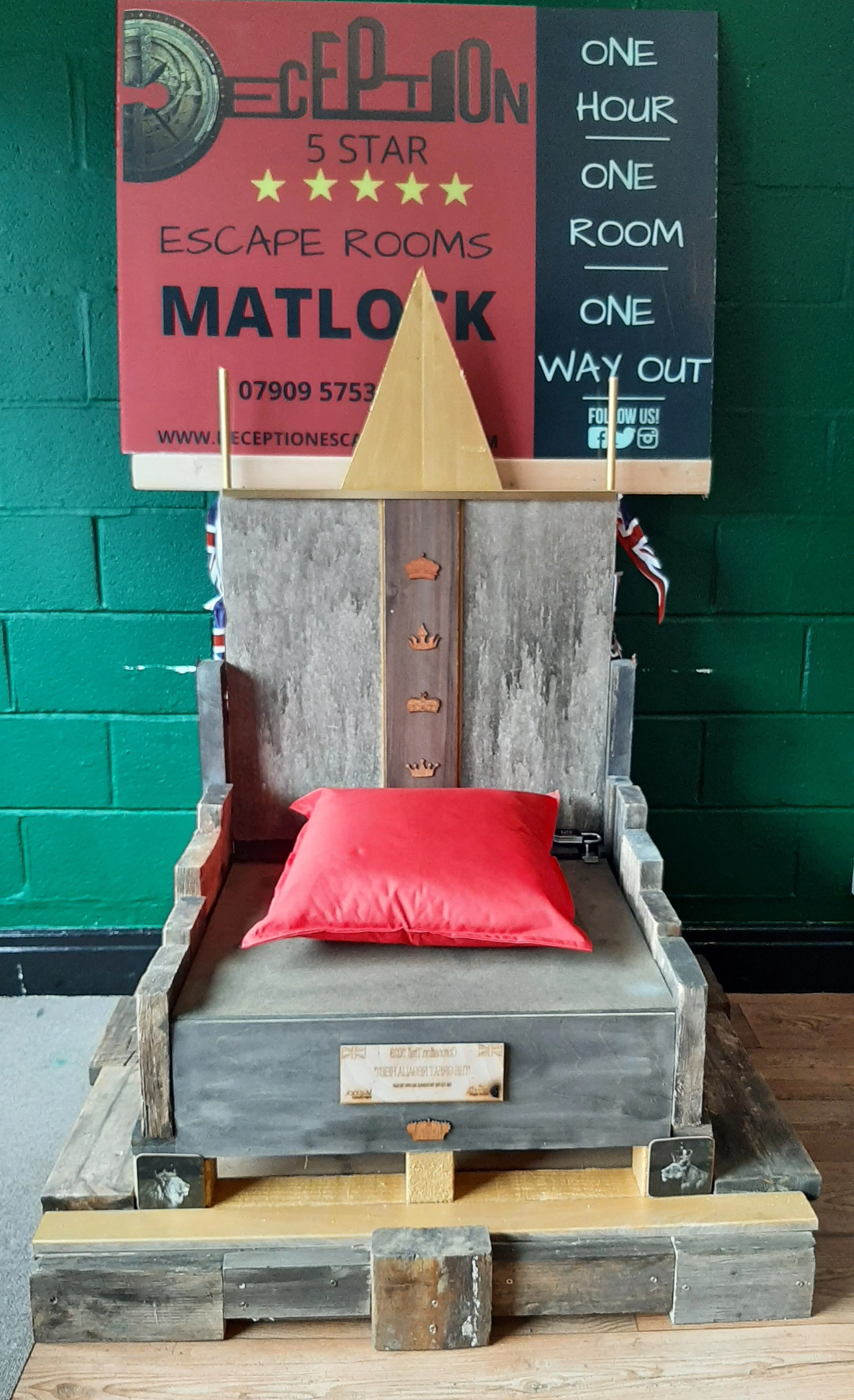 Coronation Clue-Doh! — DECEPTION - Escape Rooms Matlock Derbyshire
