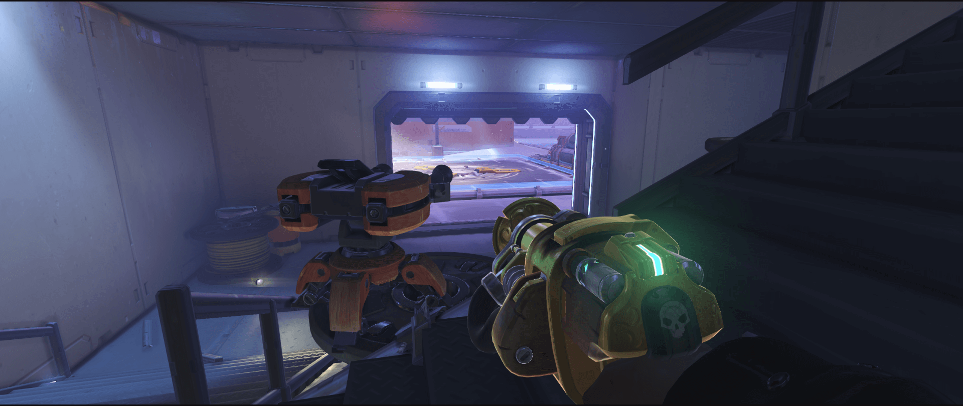 Best Torbjorn turret placement spots on Volskaya Industries | Esports Tales