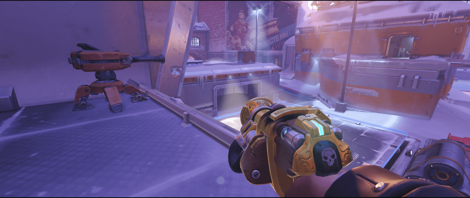 Best Torbjorn turret placement spots on Volskaya Industries | Esports Tales