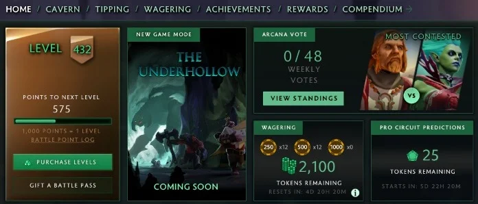 TI8 Battle Pass: All free levels you can get | Esports Tales