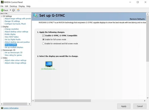 How to enable G-Sync Compatible on a Freesync monitor | Esports Tales