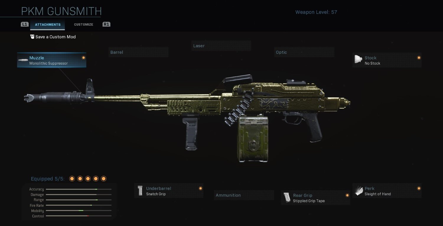 Best LMG attachments in CoD Modern Warfare and Warzone | Esports Tales