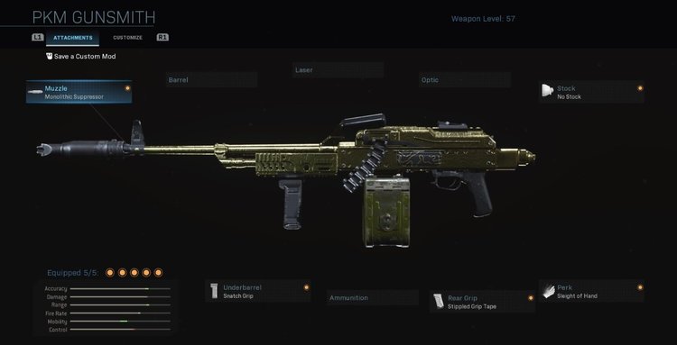 Best LMG attachments in CoD Modern Warfare and Warzone | Esports Tales