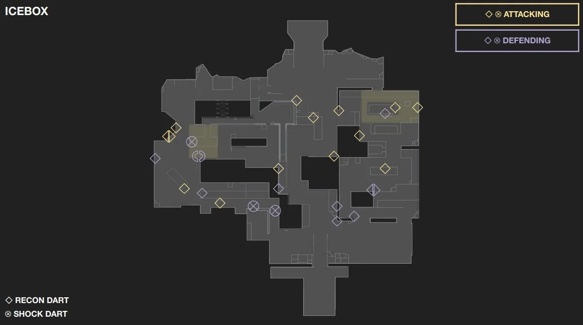Valorant Best Sova Arrow spots on Icebox (30+) | Esports Tales