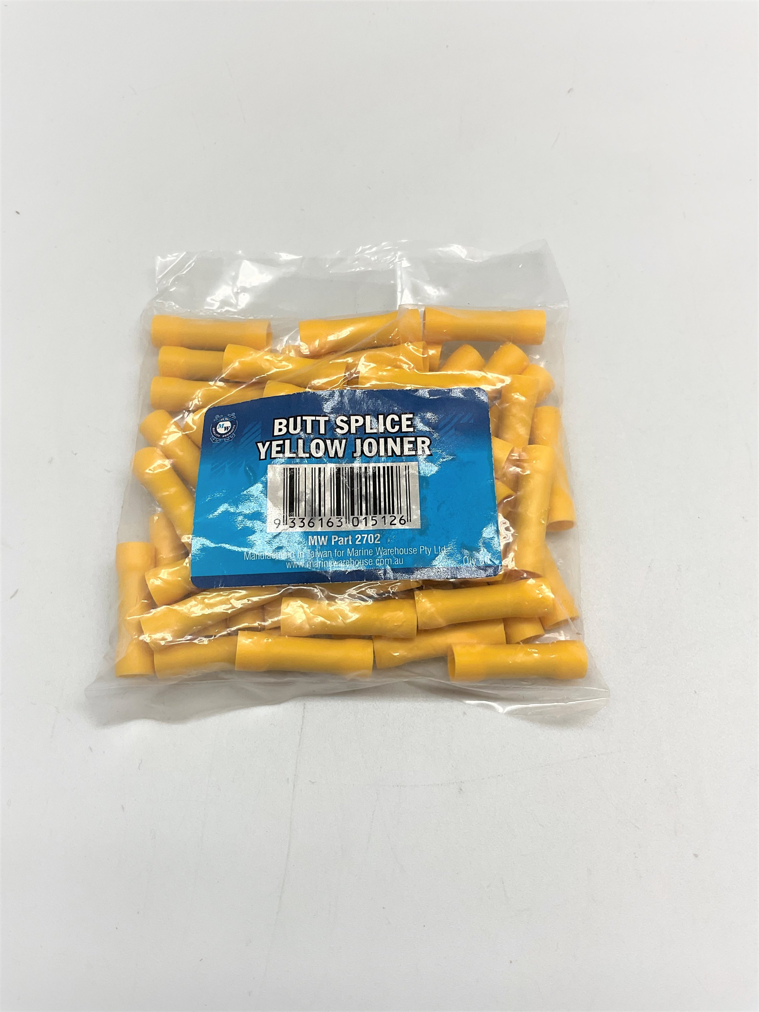 Butt Splice Yellow Joiner