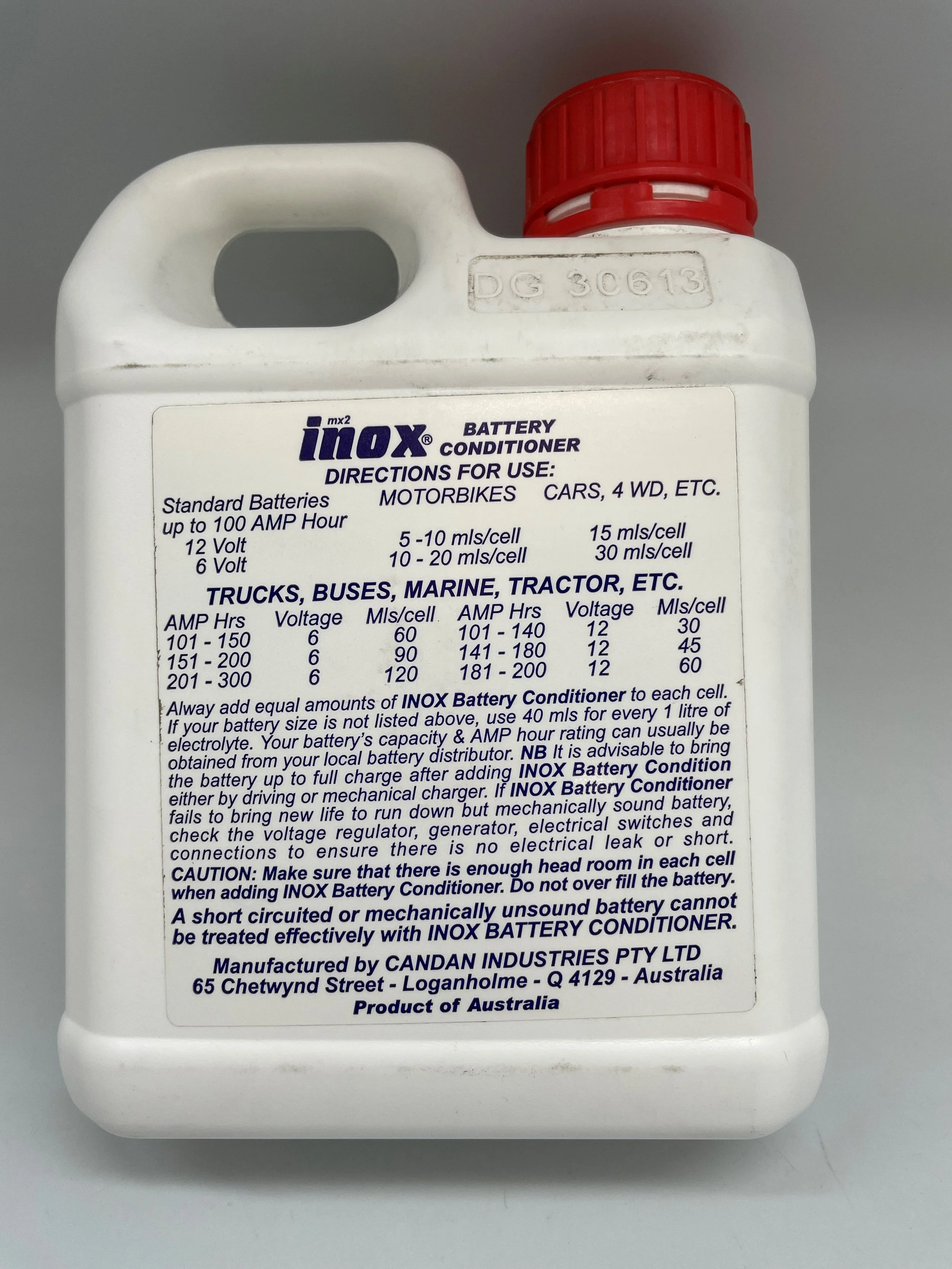 Inox Battery conditioner