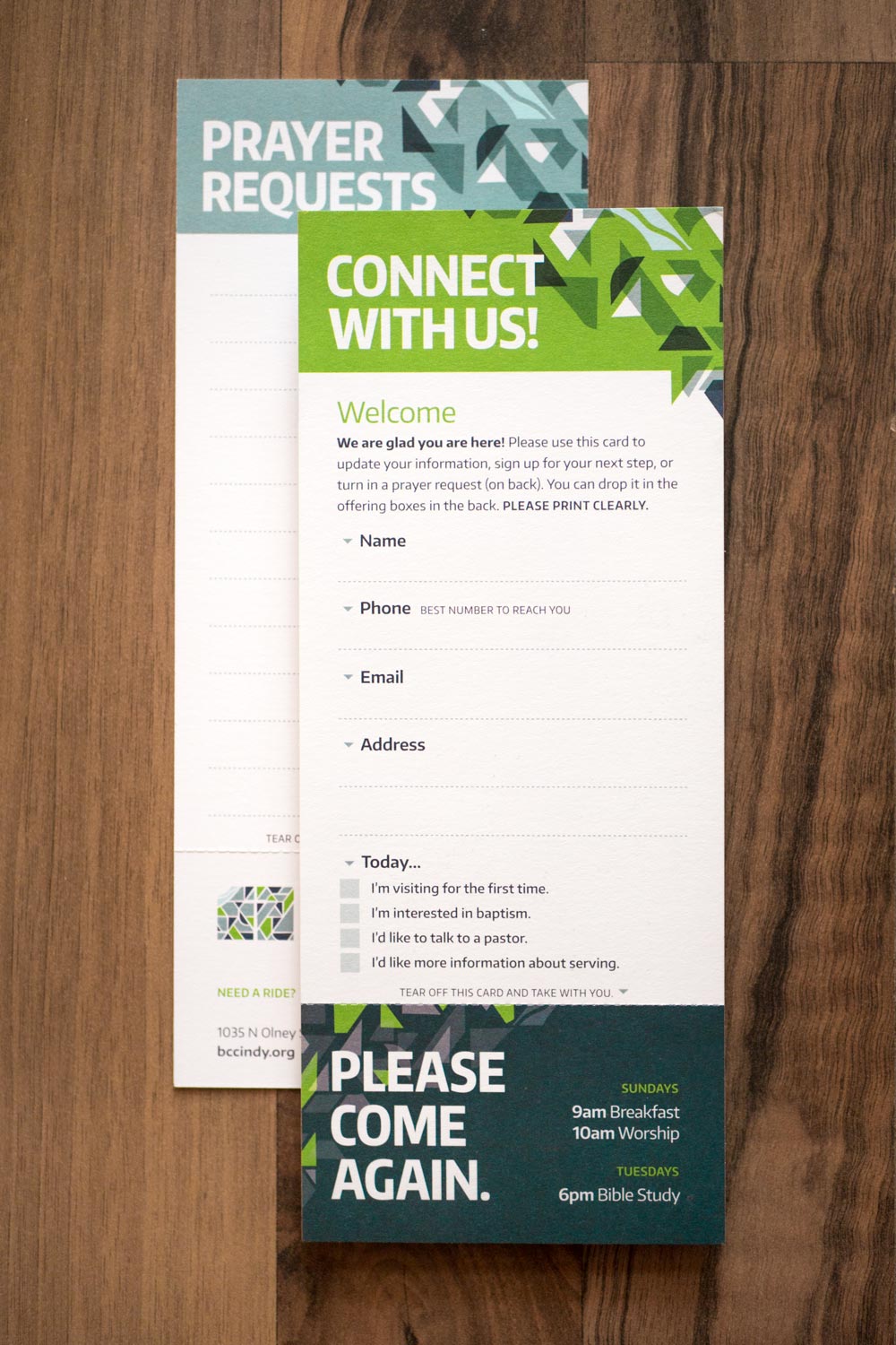 Brookside Community Church — HELLO THIS IS JEFF