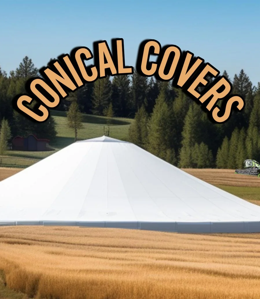 Grain & Stockpile Covers | Durable Protection for Agricultural Products ...