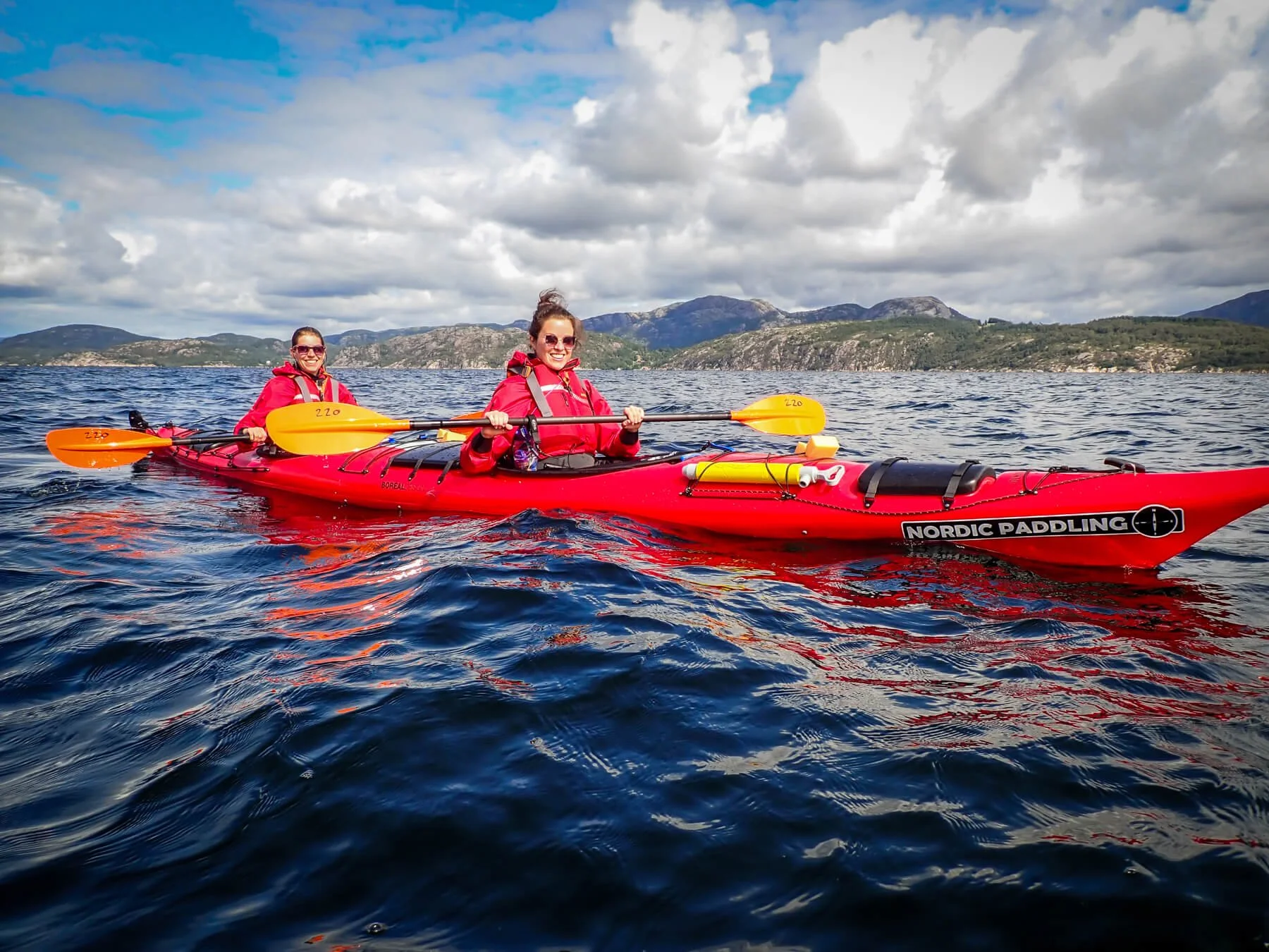 Gutsy Girls | Norway Kayak and Hike Weekend Cabin Adventure