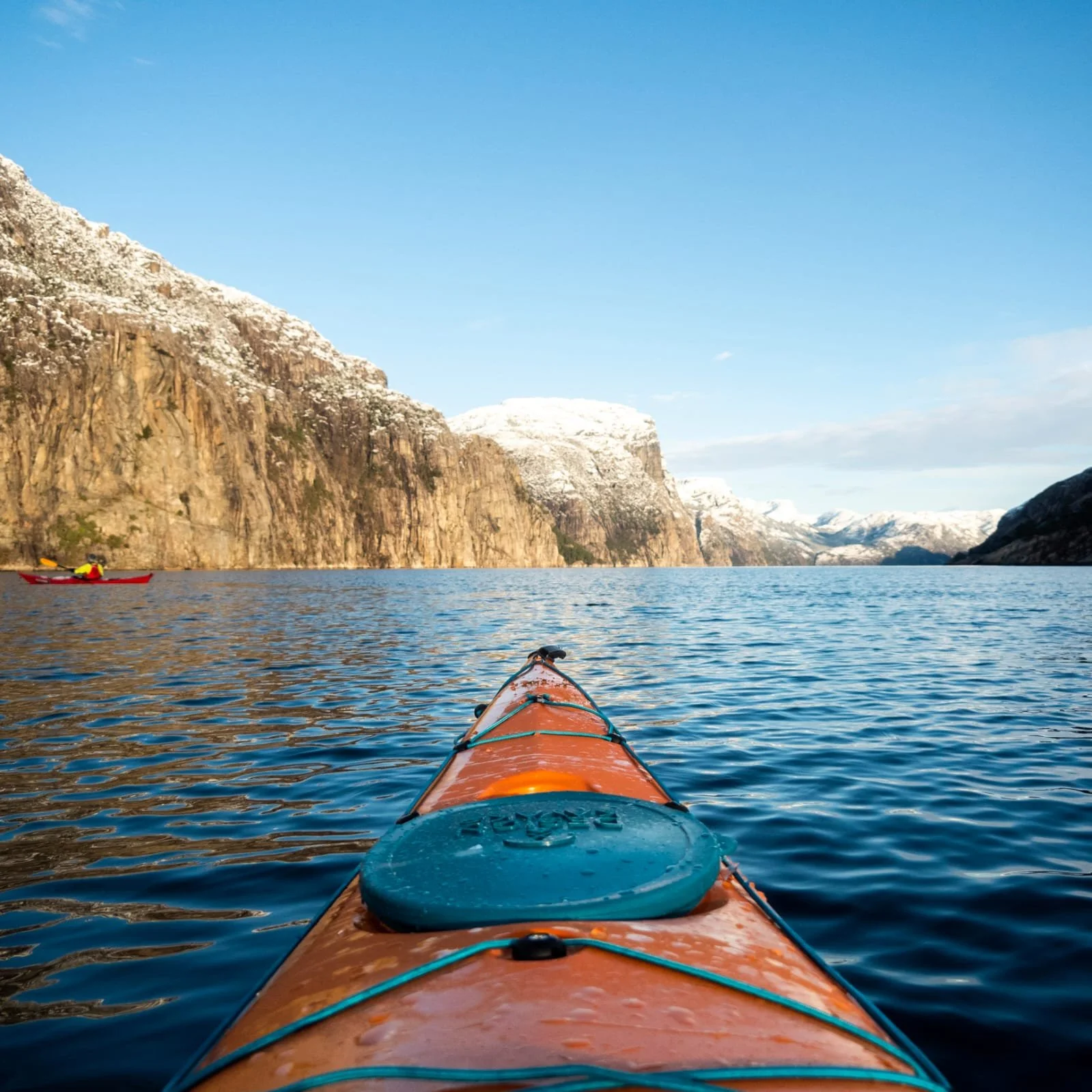Gutsy Girls | Winter Fjords Adventure - Kayak, Snowshoe and Hike in Norway