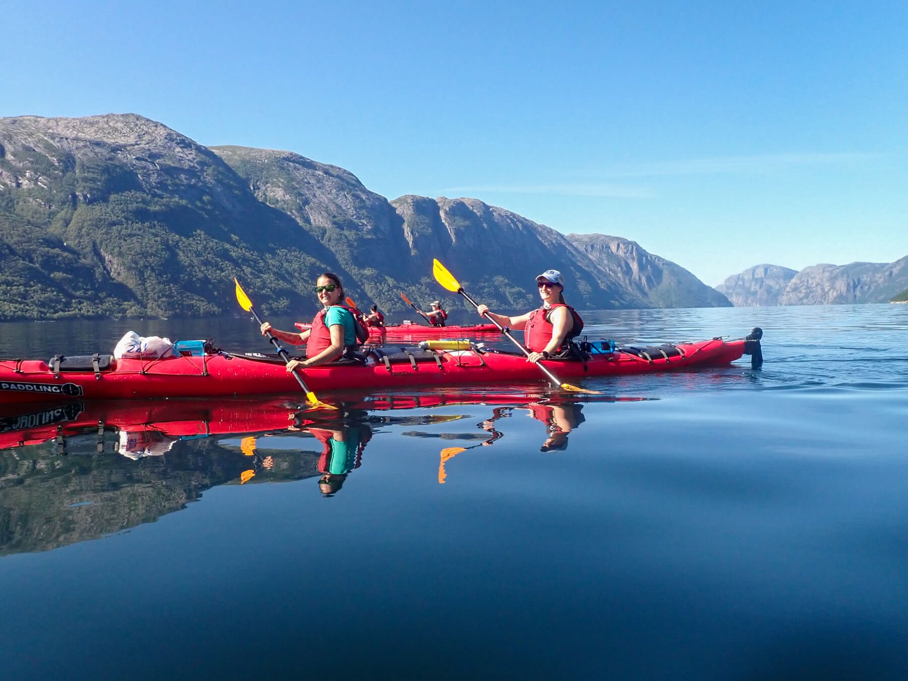 Gutsy Girls | Norway Kayak and Hike Weekend Cabin Adventure