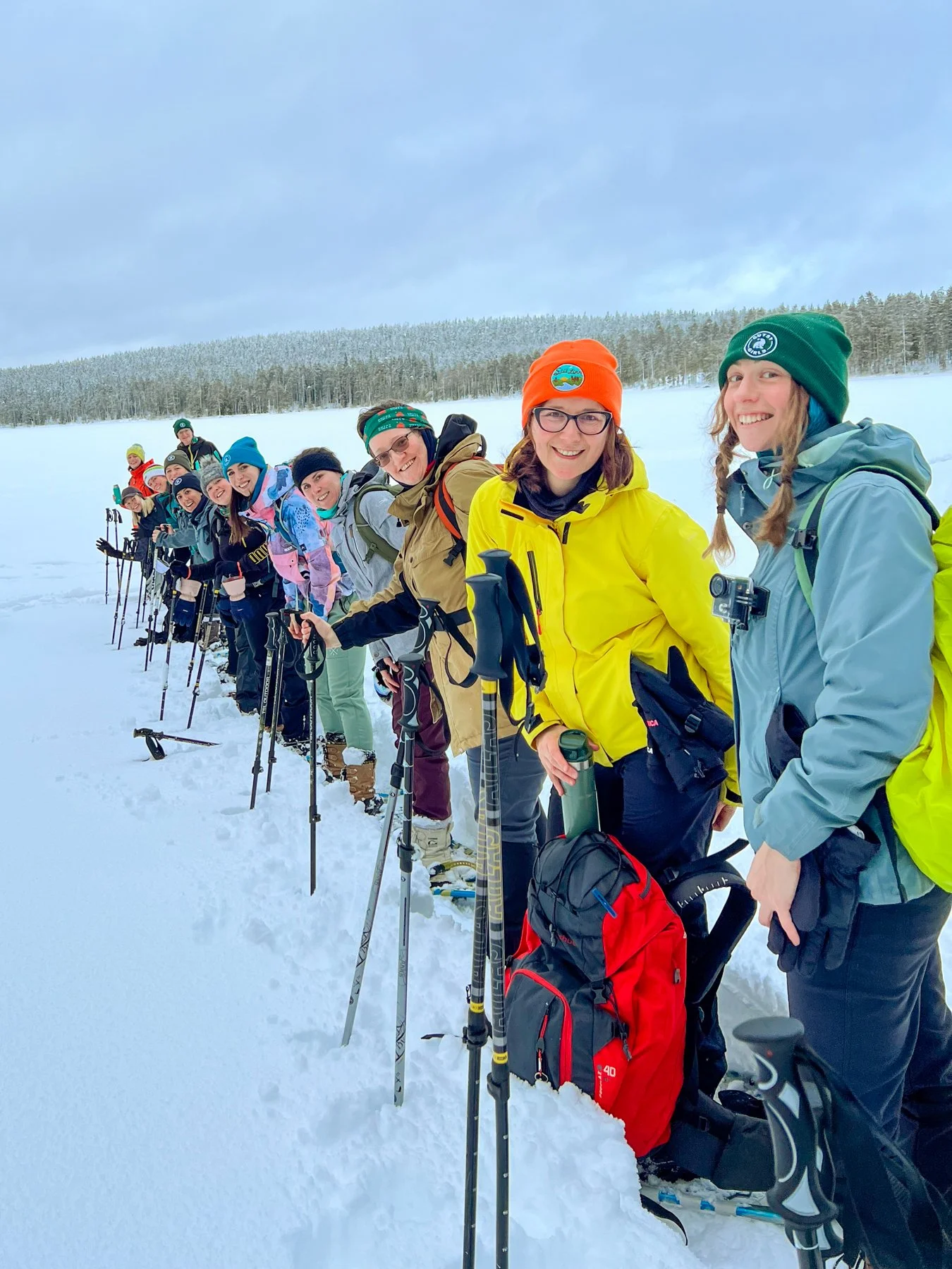 Gutsy Girls | Snowshoeing Expedition Holiday Finland