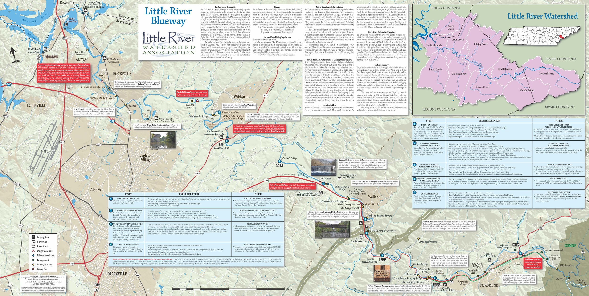 Little River Blueway Map — Little River Watershed Association