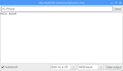 iOS and Arduino Serial Communication Using BLExAR App and Bluetooth ...
