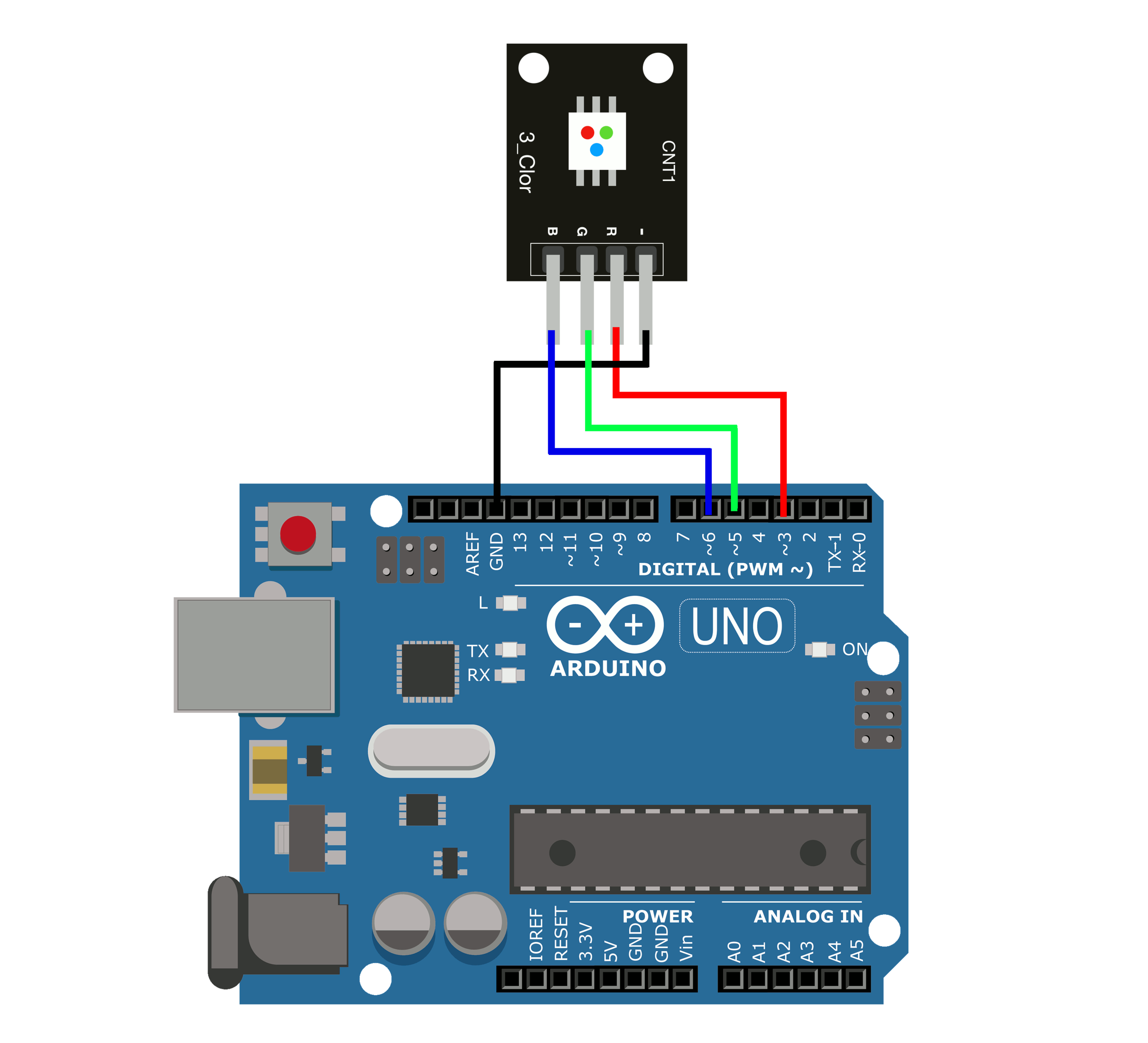 Arduino Rgb Led Hsv Color Wheel Klopnote