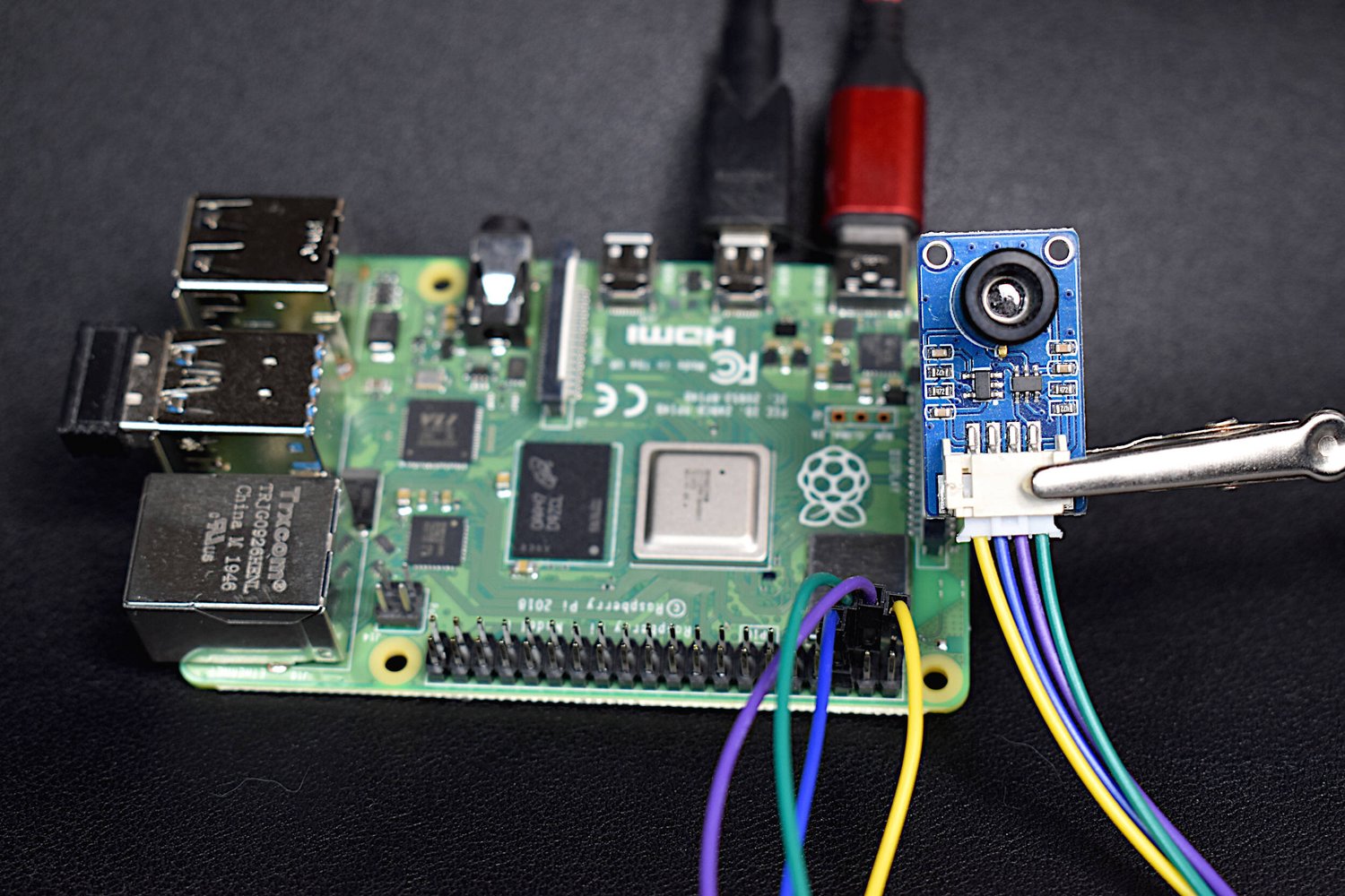 High Resolution Thermal Camera with Raspberry Pi and MLX90640 — Maker Portal