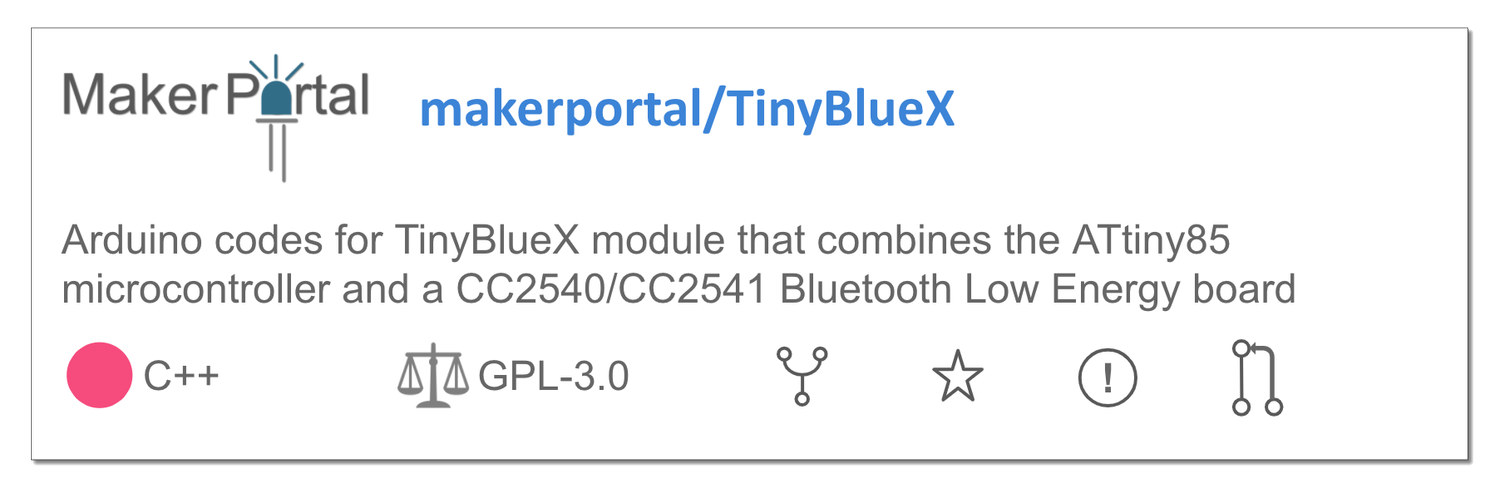 TinyBlueX - A Low Power Bluetooth Arduino Board — Maker Portal