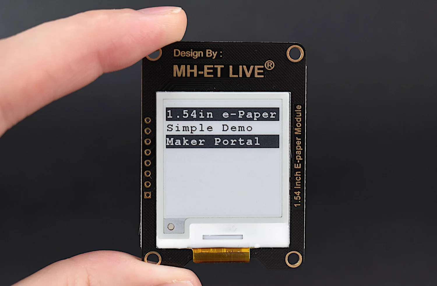 Bluetooth-Enabled e-Paper Display with Arduino — Maker Portal