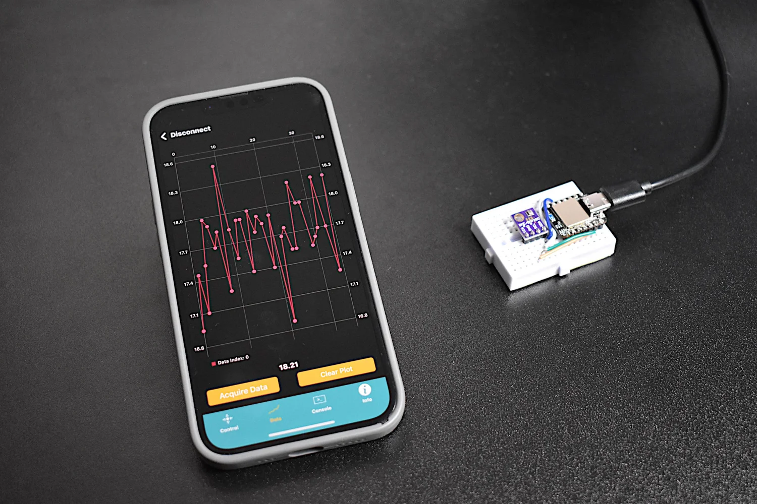 Arduino Sensor Data Logging and Visualization on iPhone — Maker Portal