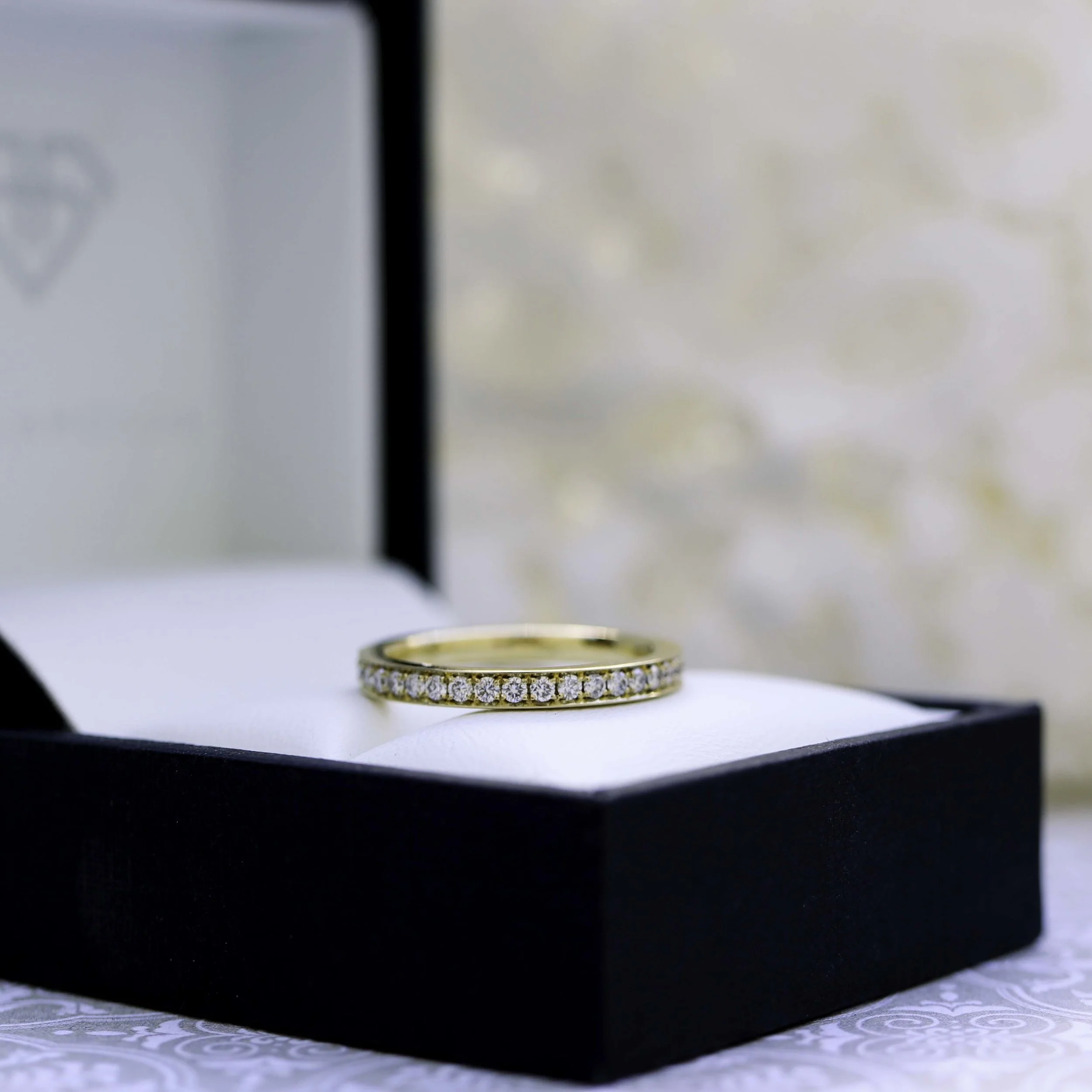 Channel Set Eternity Band