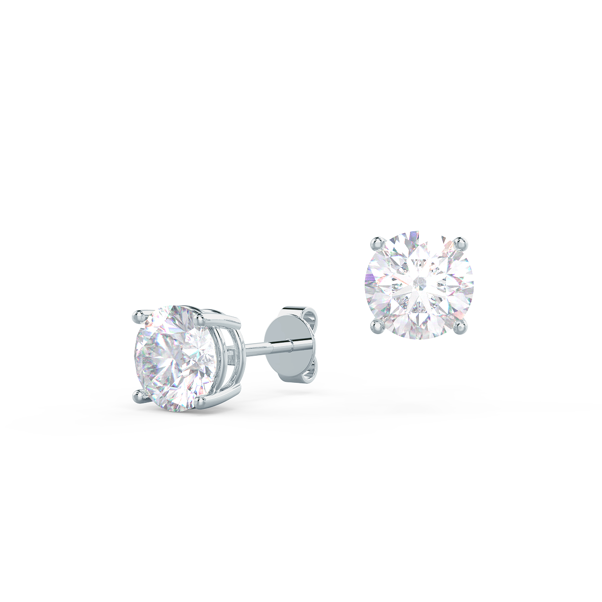 Lab Grown Diamond Studs, Hoops, Dangles, Jackets, Earrings