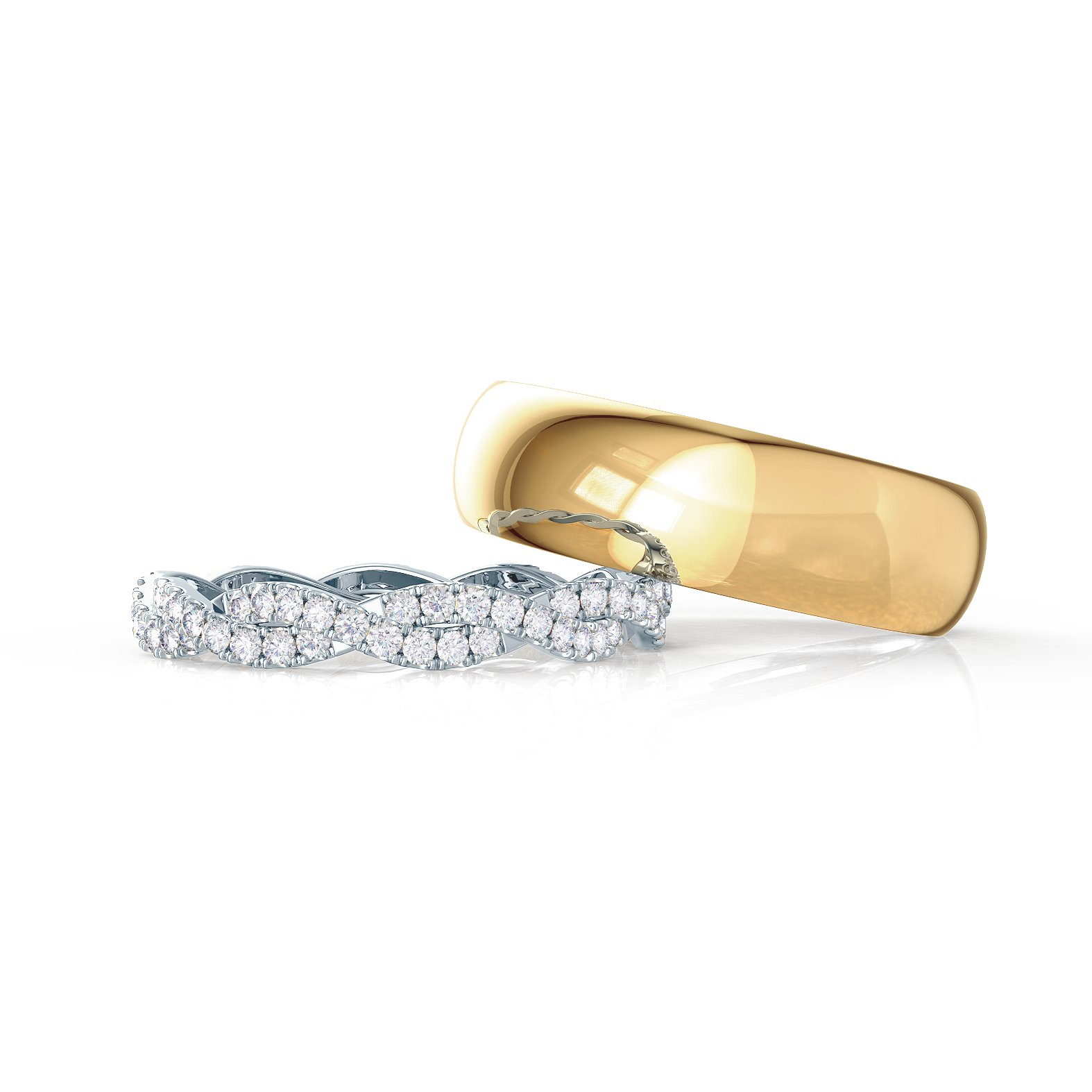Infinity Twist Eternity Band