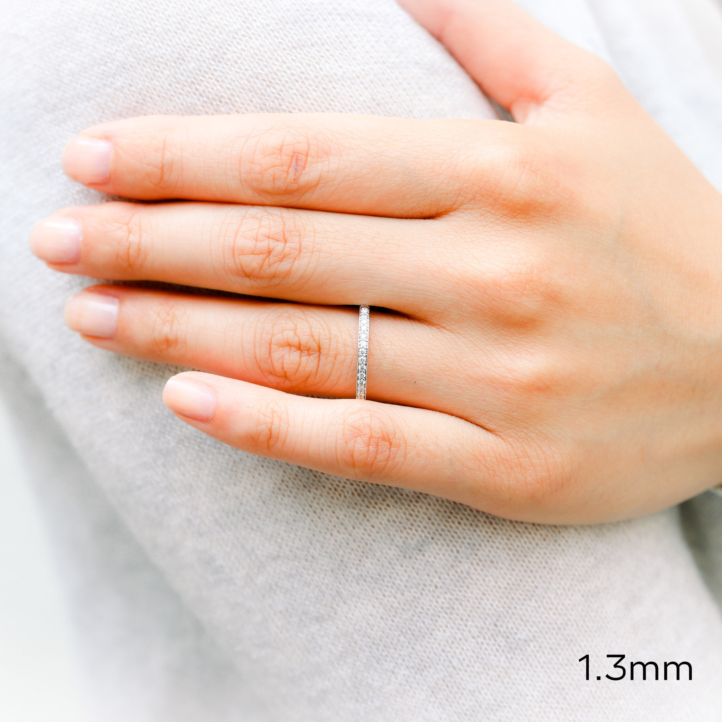 Channel Set Eternity Band