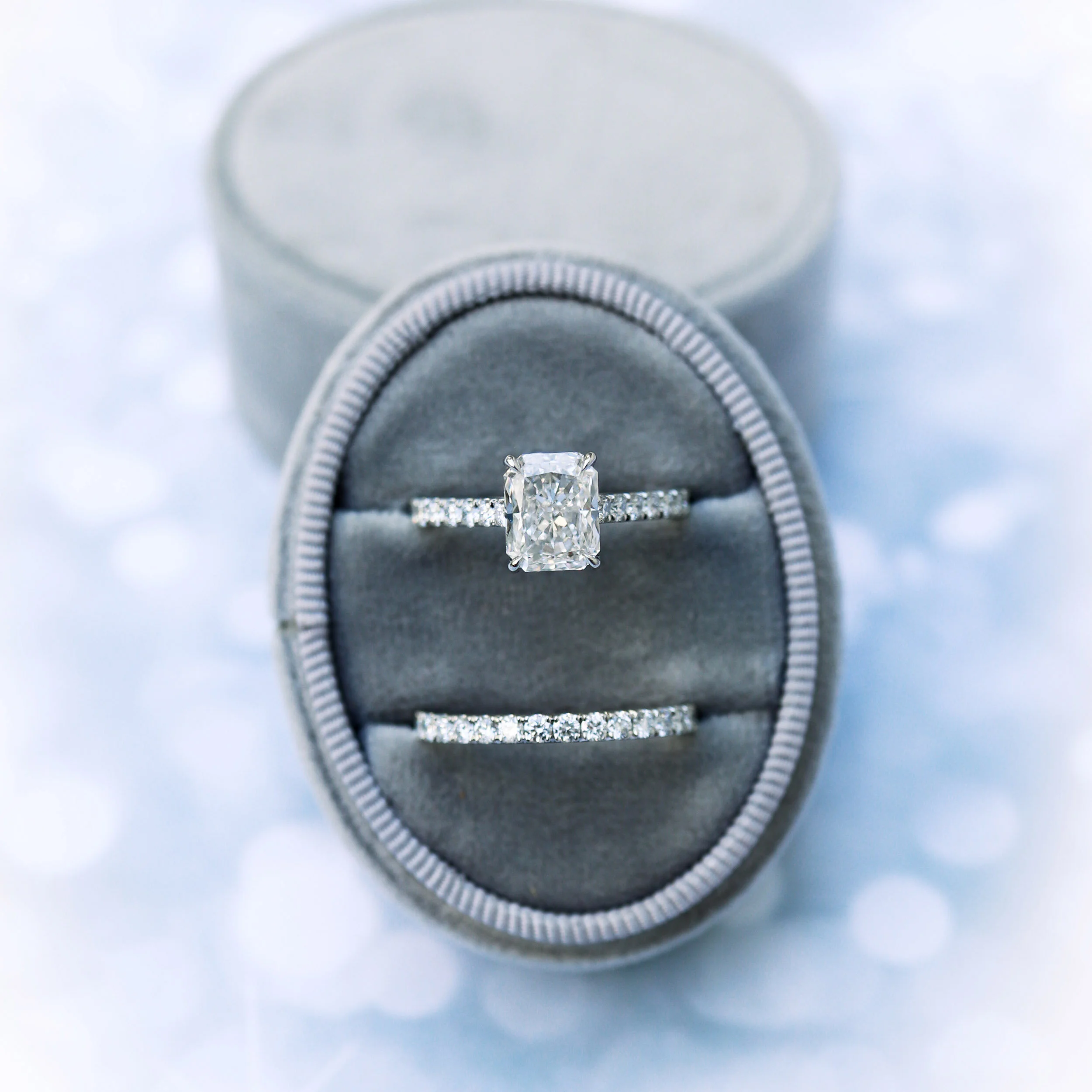 Radiant Cathedral Pavé Setting