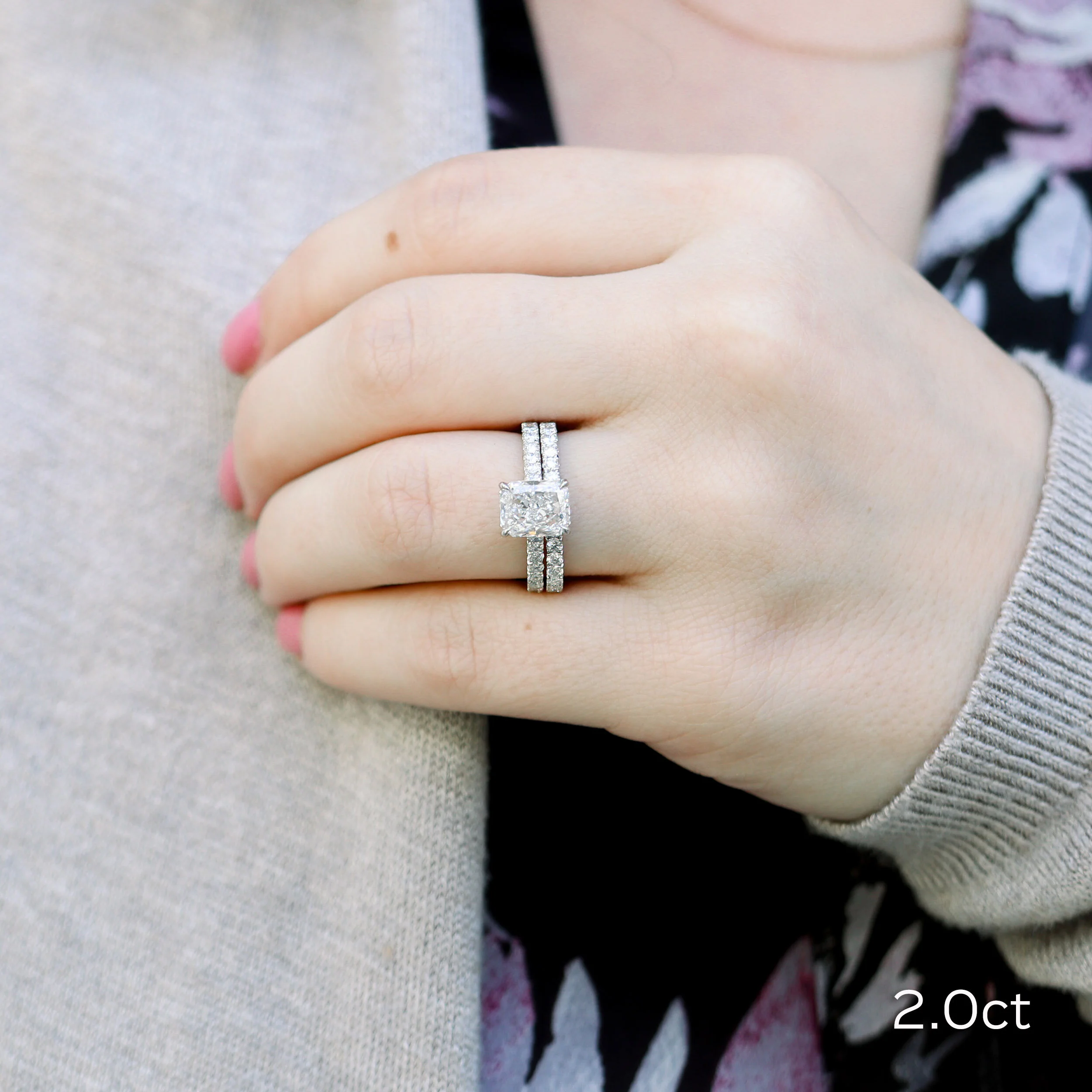 Radiant Cathedral Pavé Setting