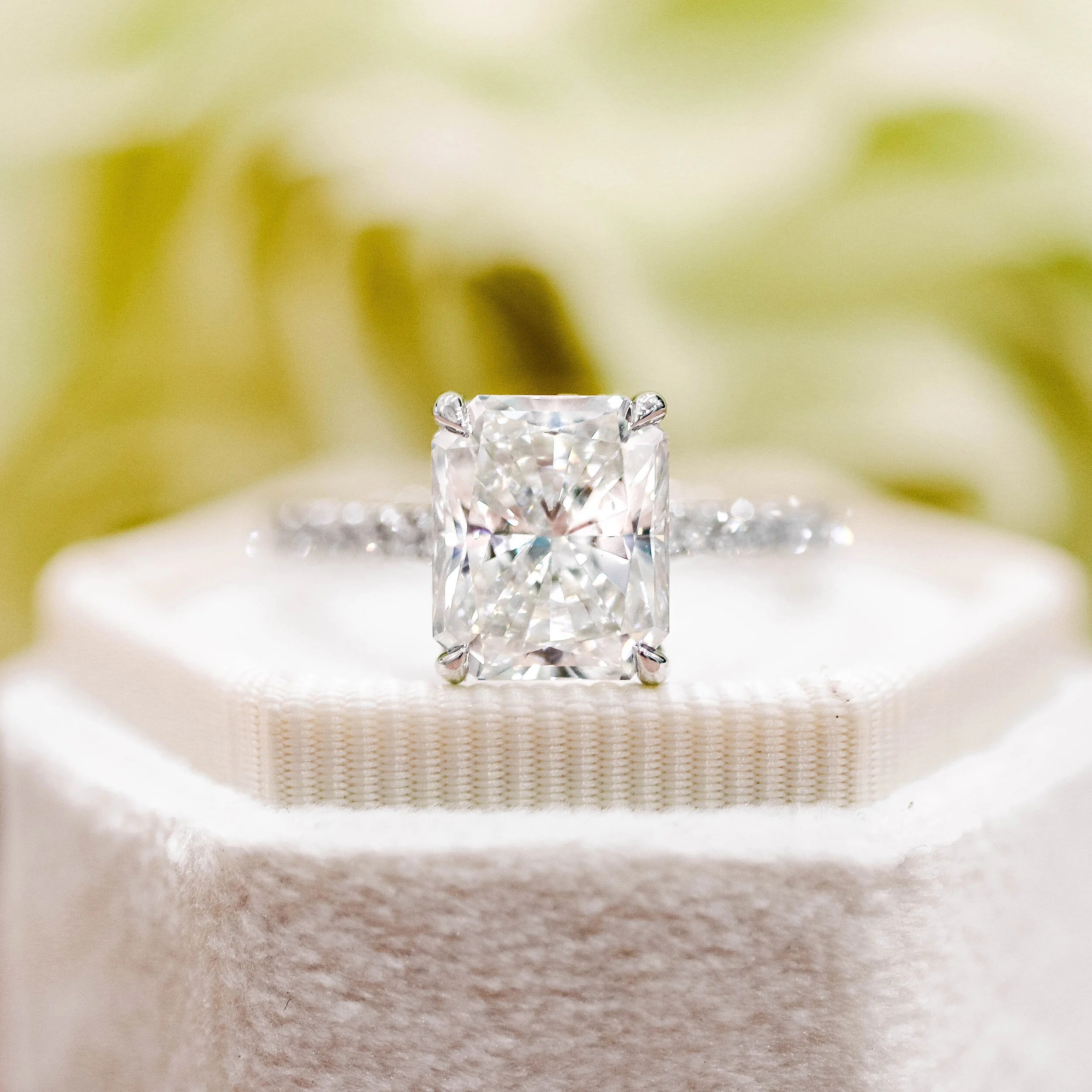 Radiant Cut Diamond Rings