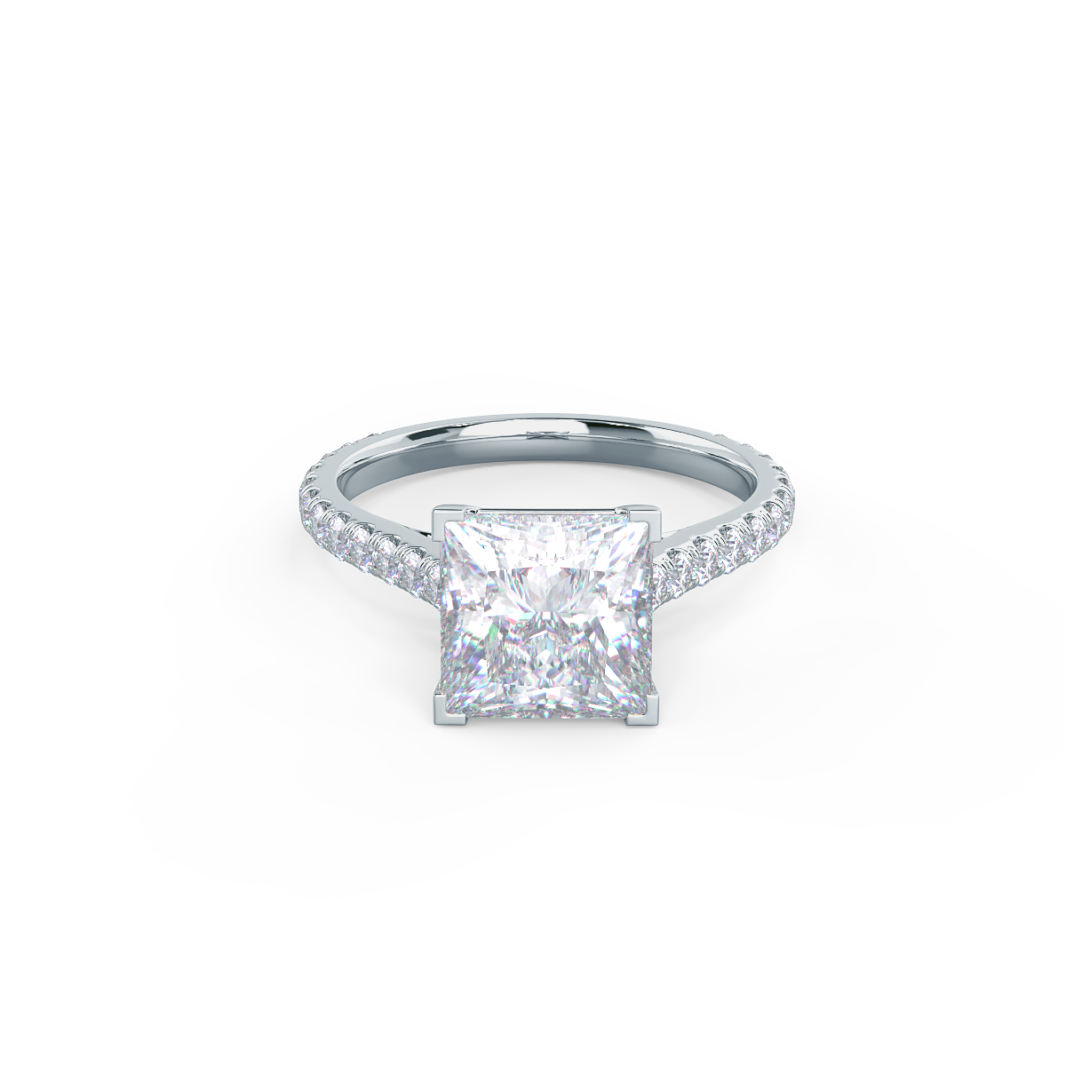 Princess Cathedral Pavé Setting