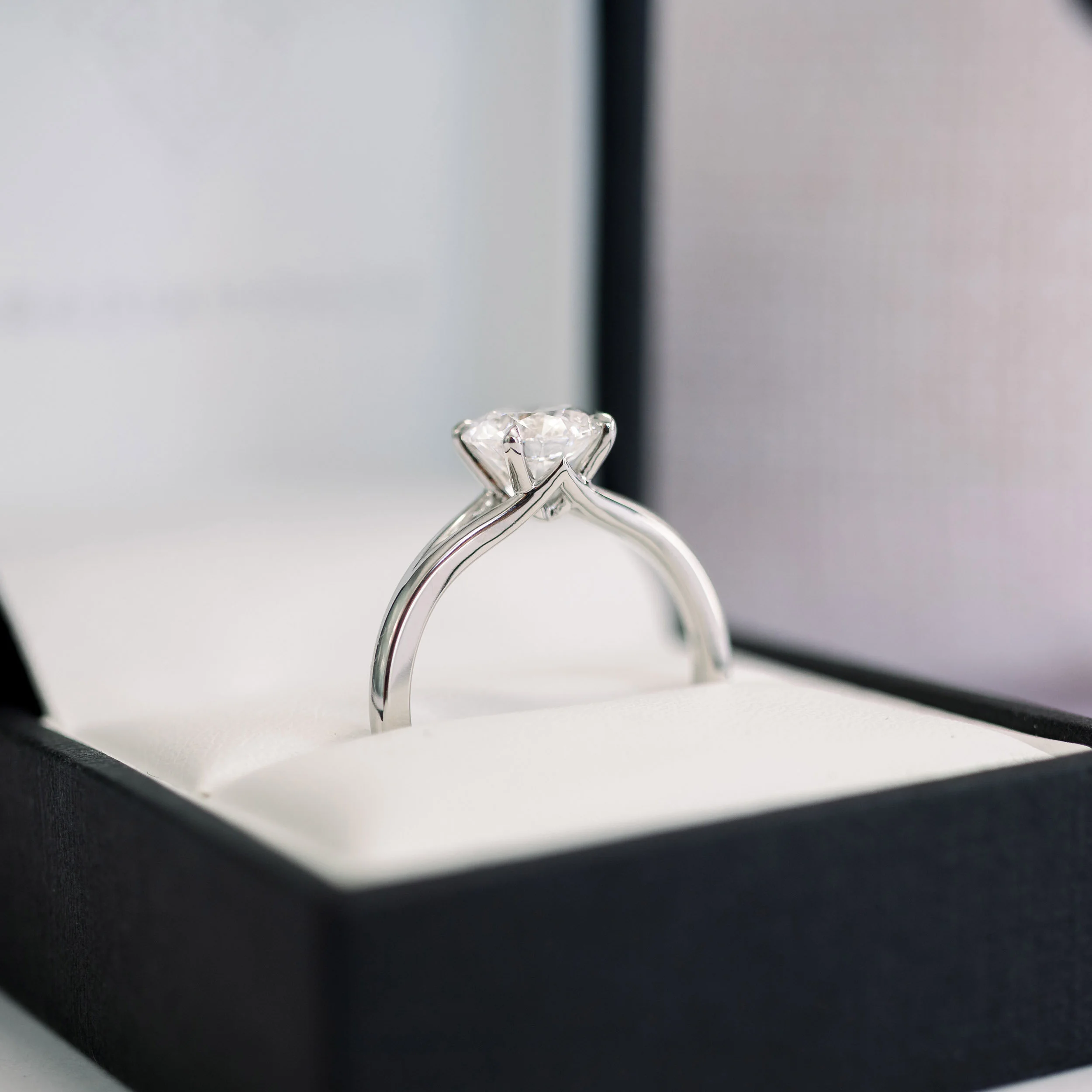 Split Shank Solitaire