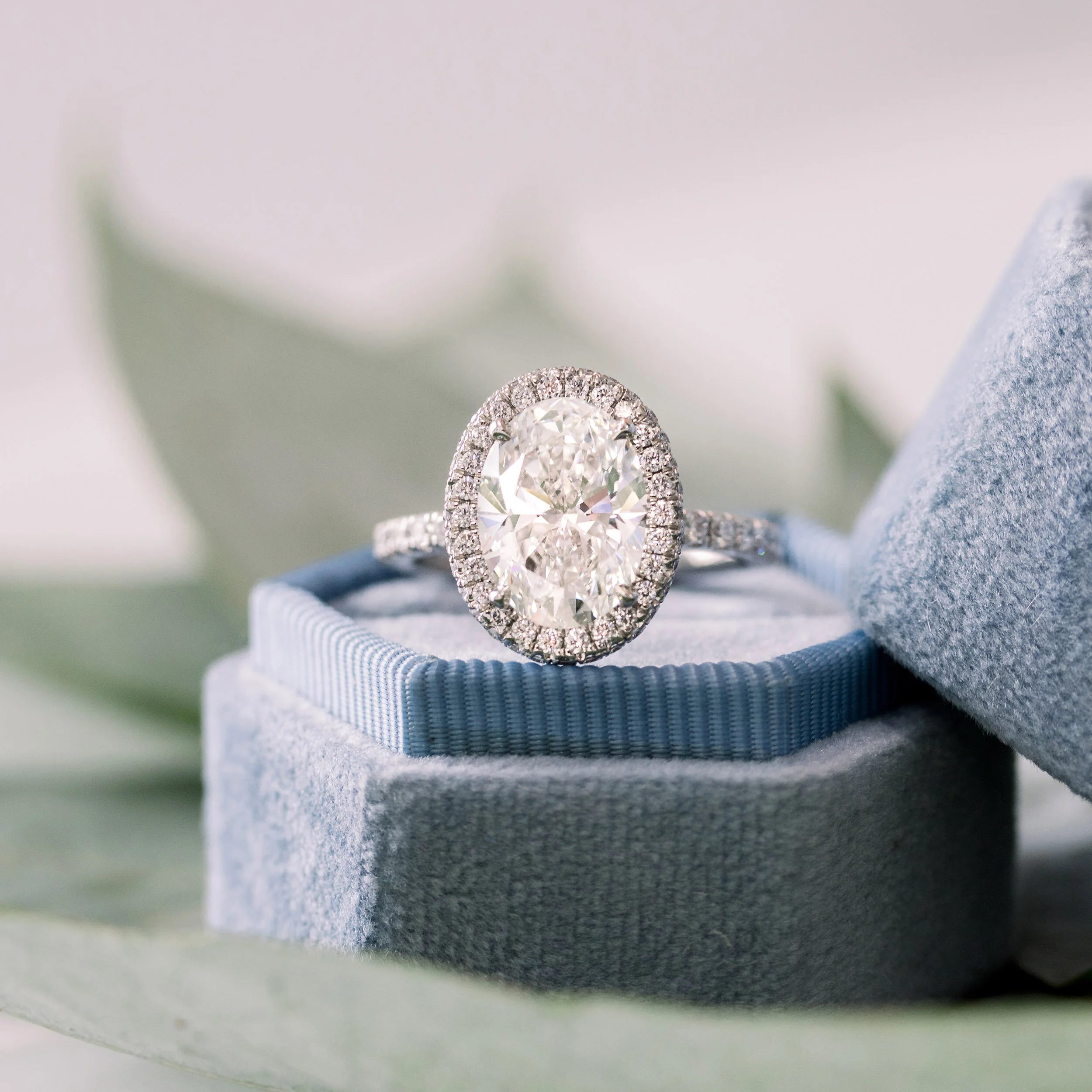 Double Sided Halo Setting