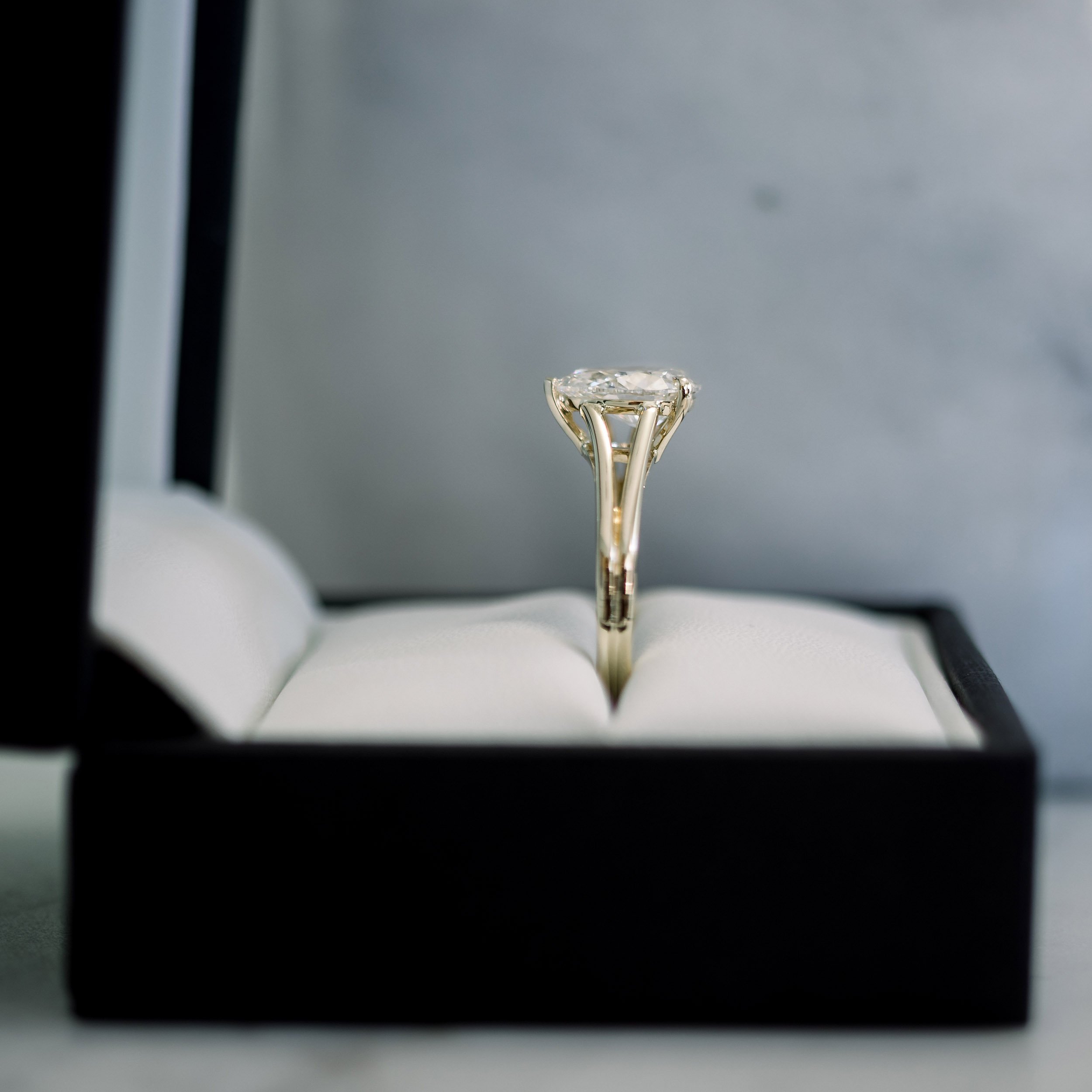 Split Shank Solitaire