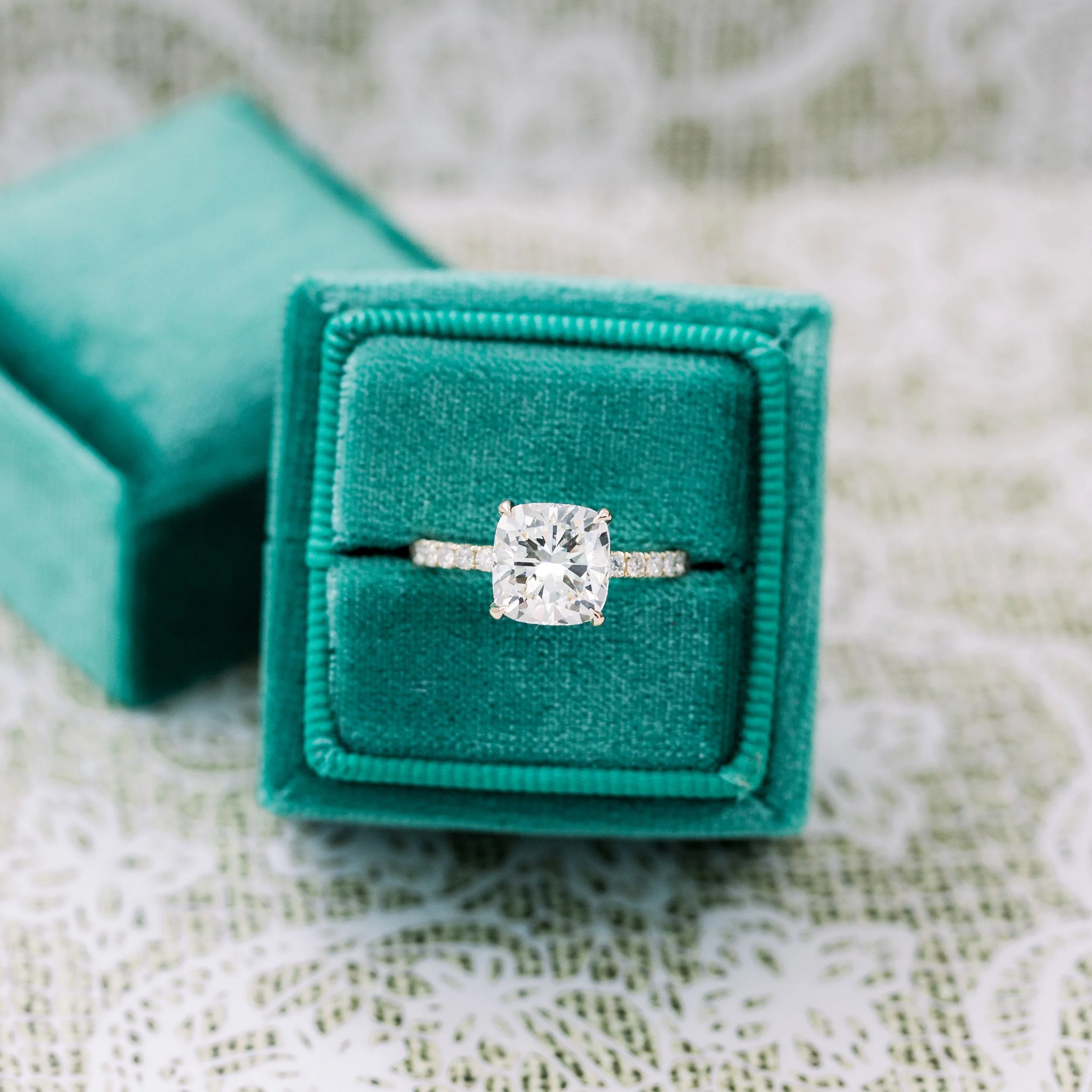 Diamond Engagement Rings In Box