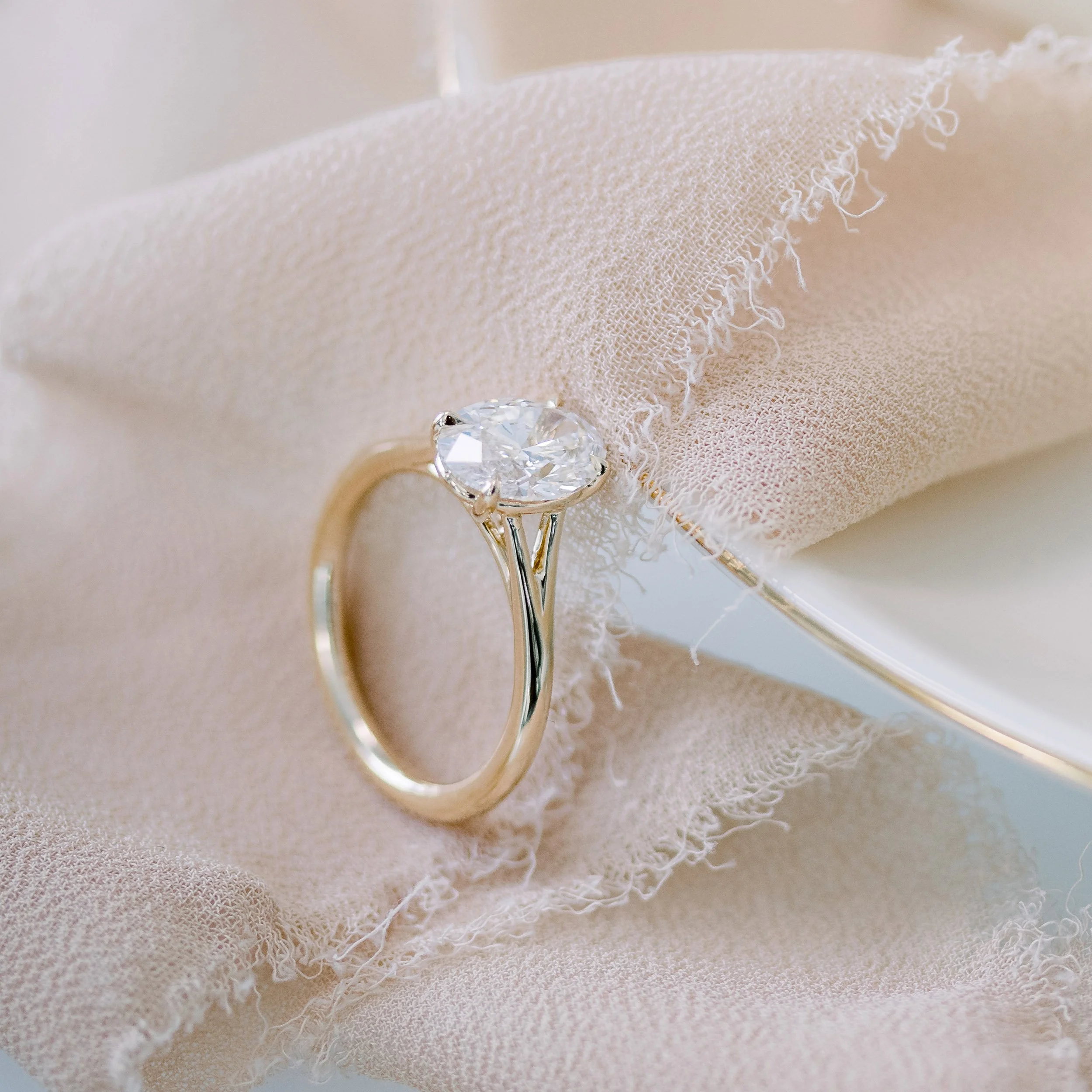 Split Shank Solitaire