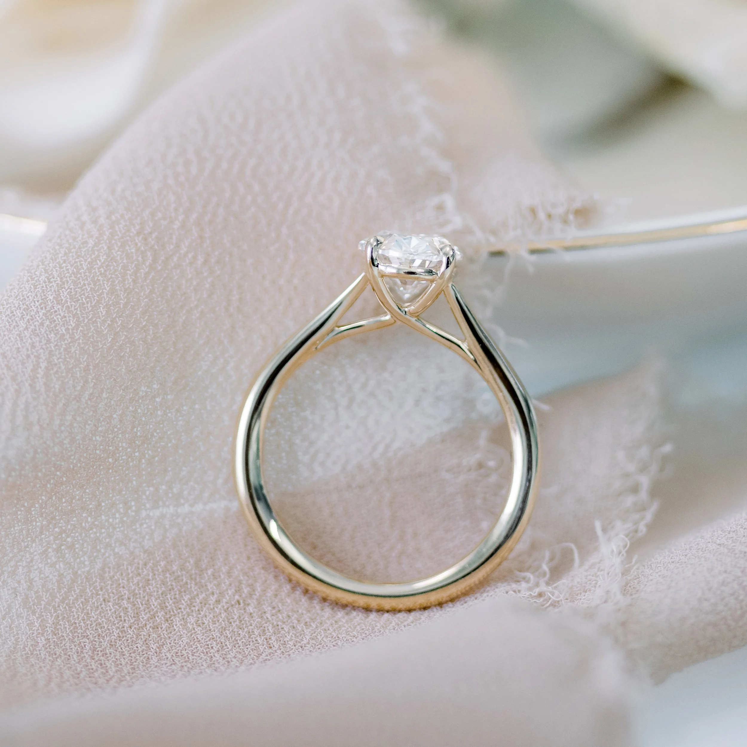 Split Shank Solitaire