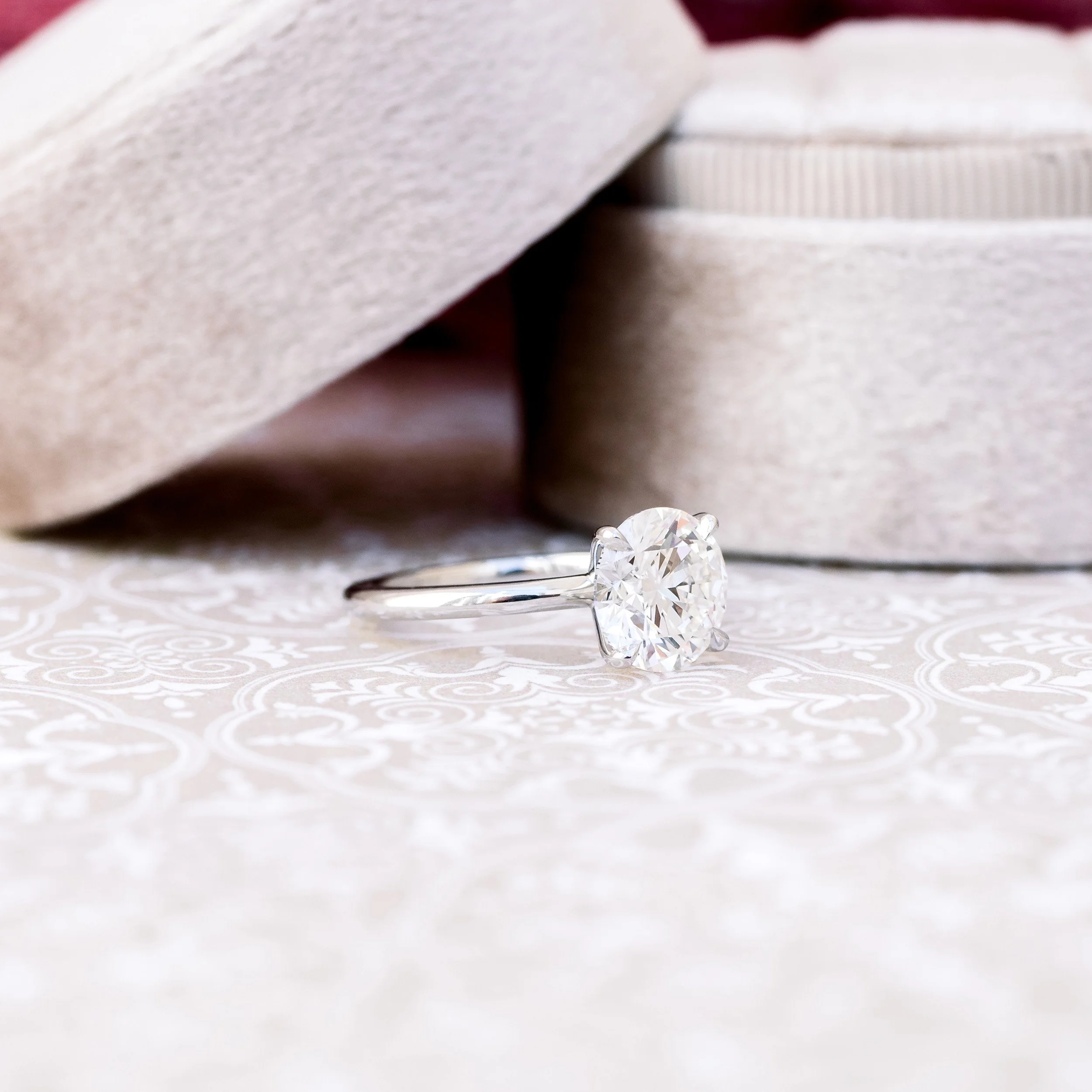 Four Prong Wedding Bands