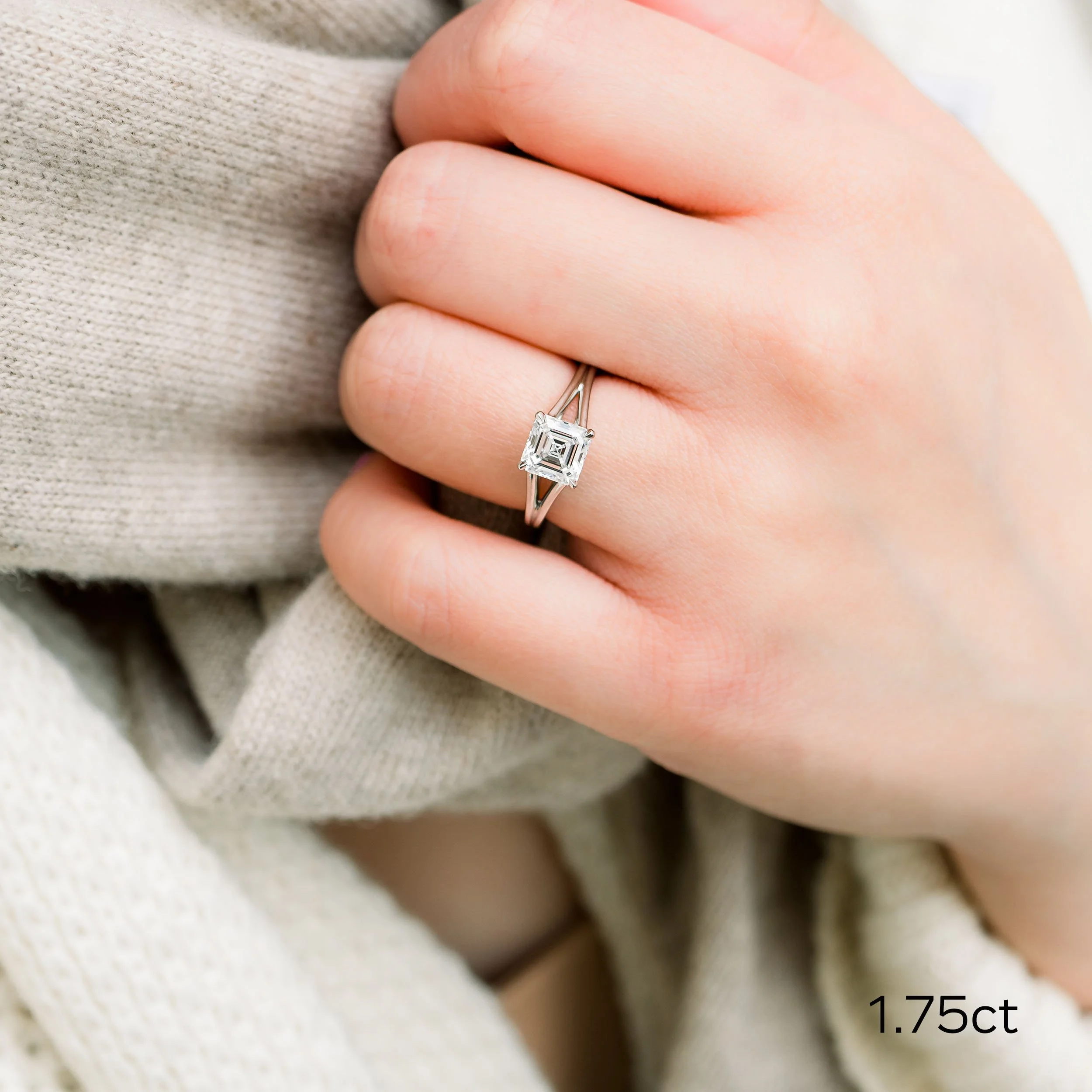 Split Shank Solitaire