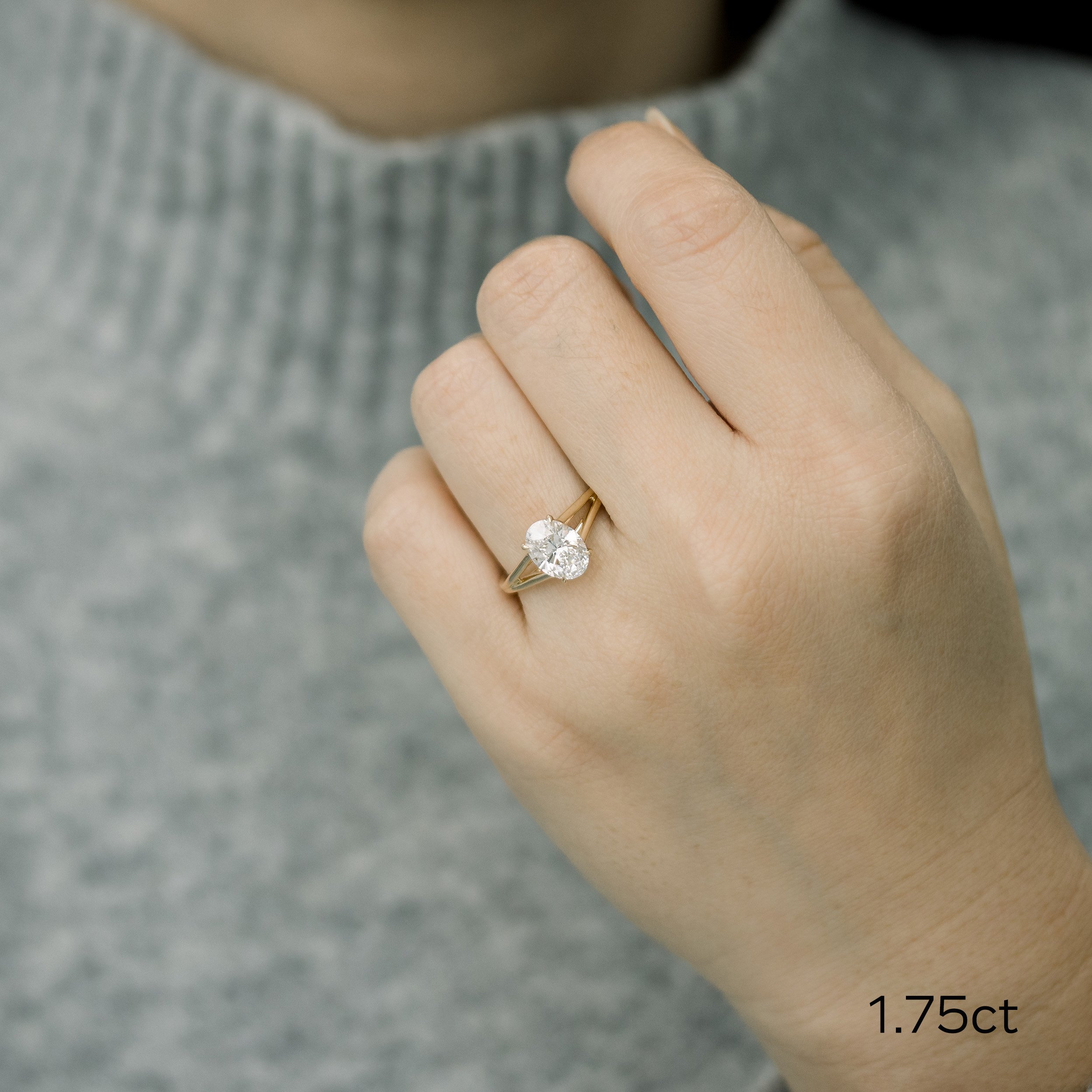 Split Shank Solitaire