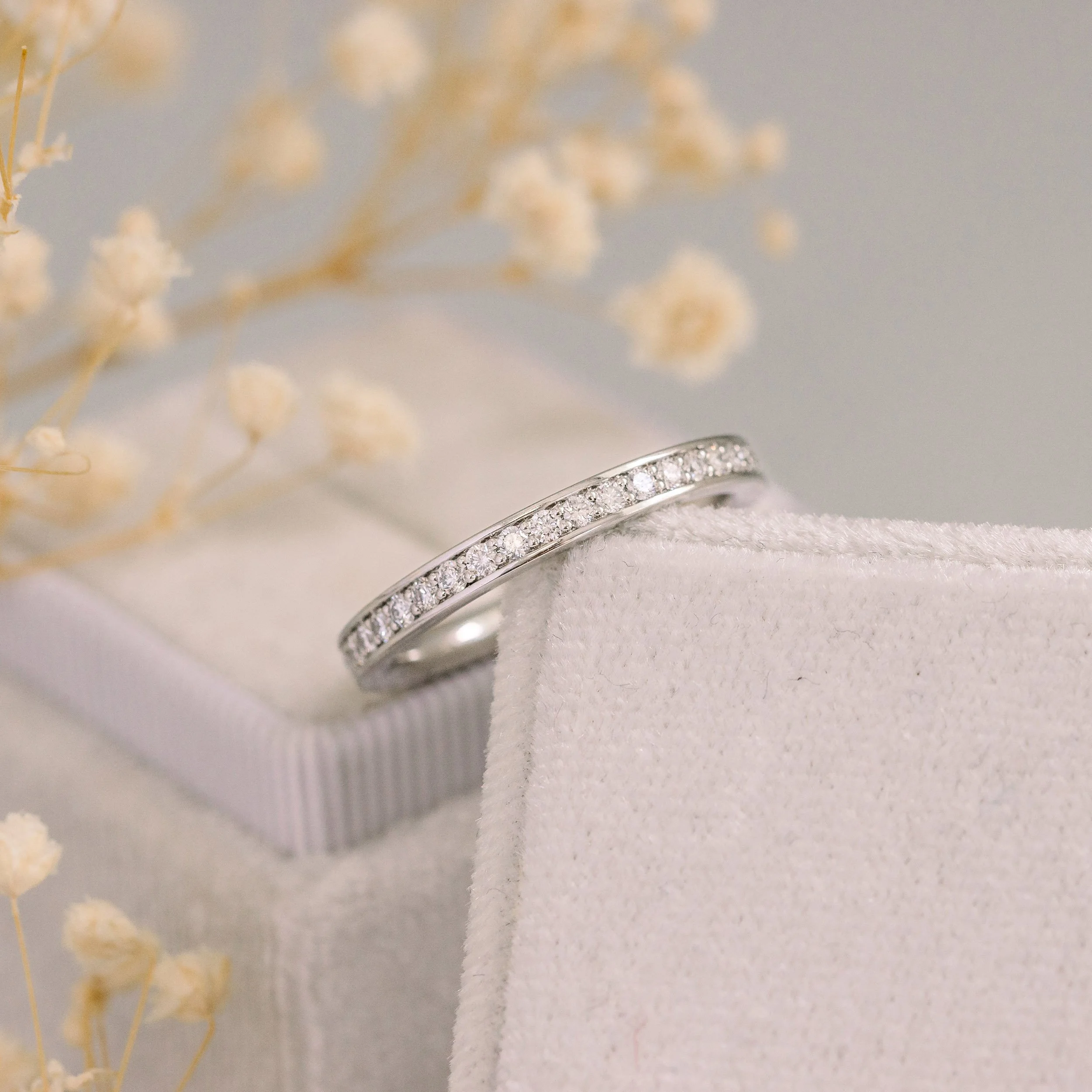 Channel Set Eternity Band
