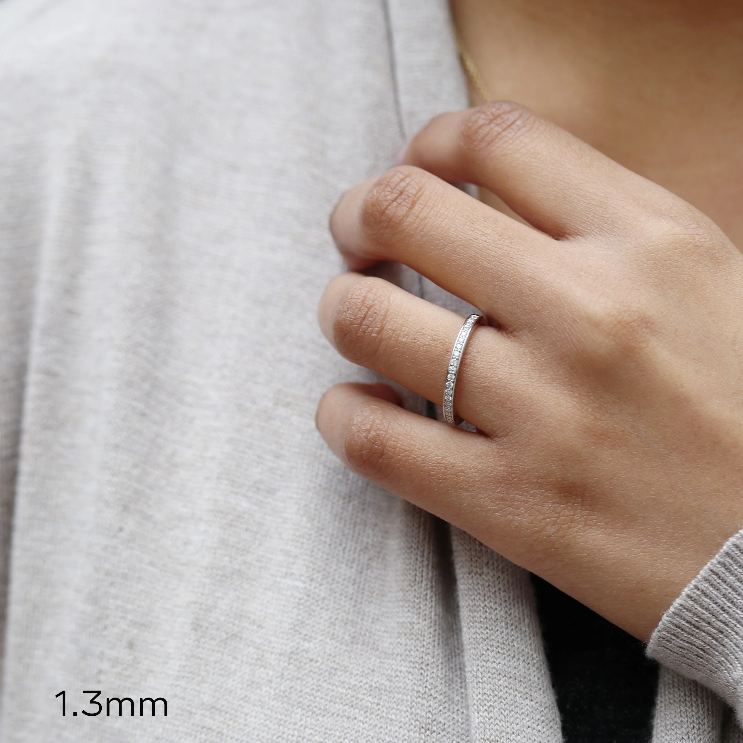 Channel Set Eternity Band