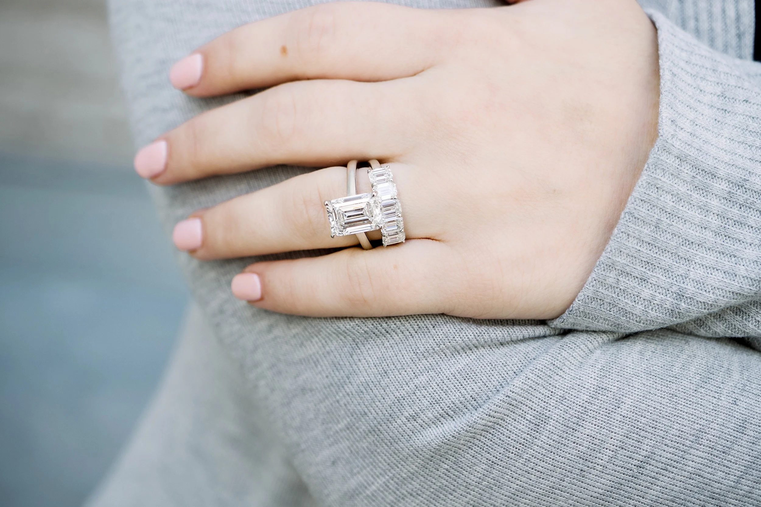 5 Carat Lab Grown Diamond Engagement Rings