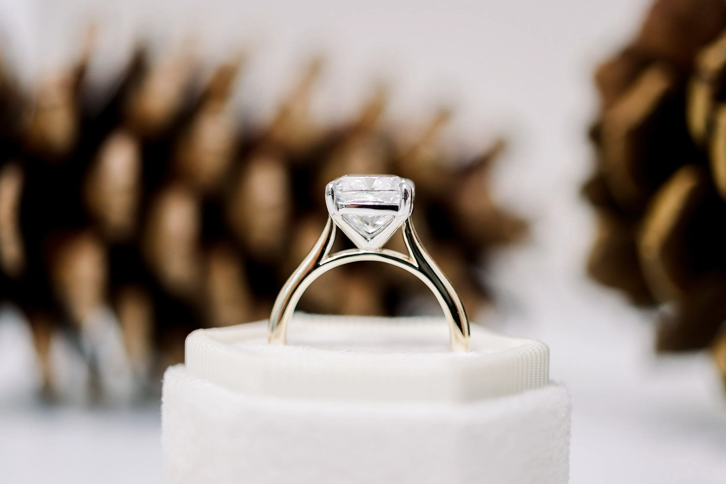 Cushion Cut Lab Diamonds of Various Sizes