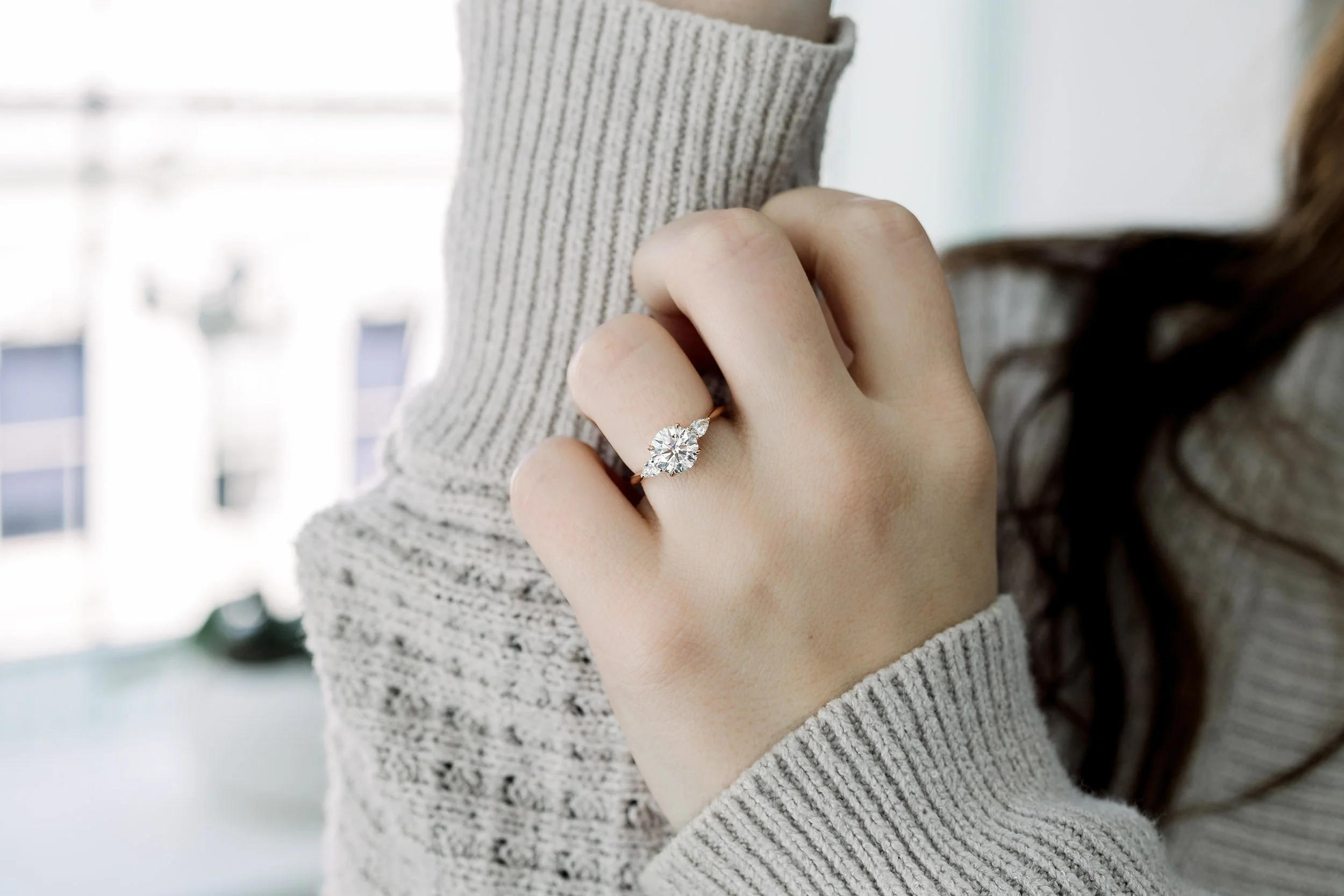 Round Brilliant Lab Grown Diamonds in Various Sizes
