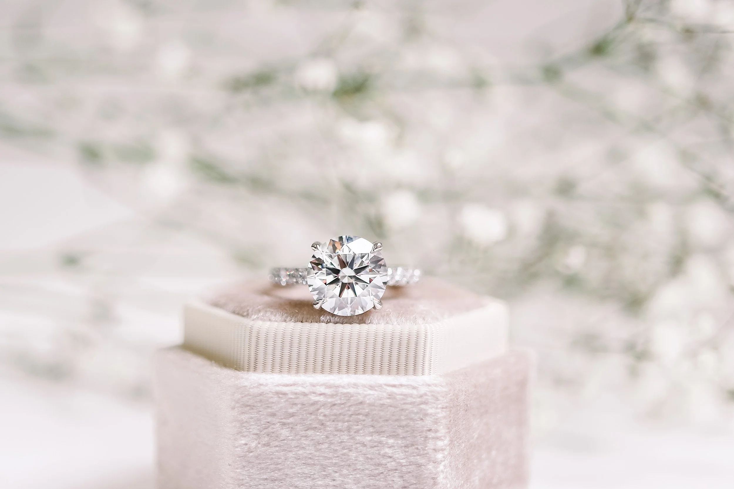 3.5 Carat Lab Grown Diamond Engagement Rings