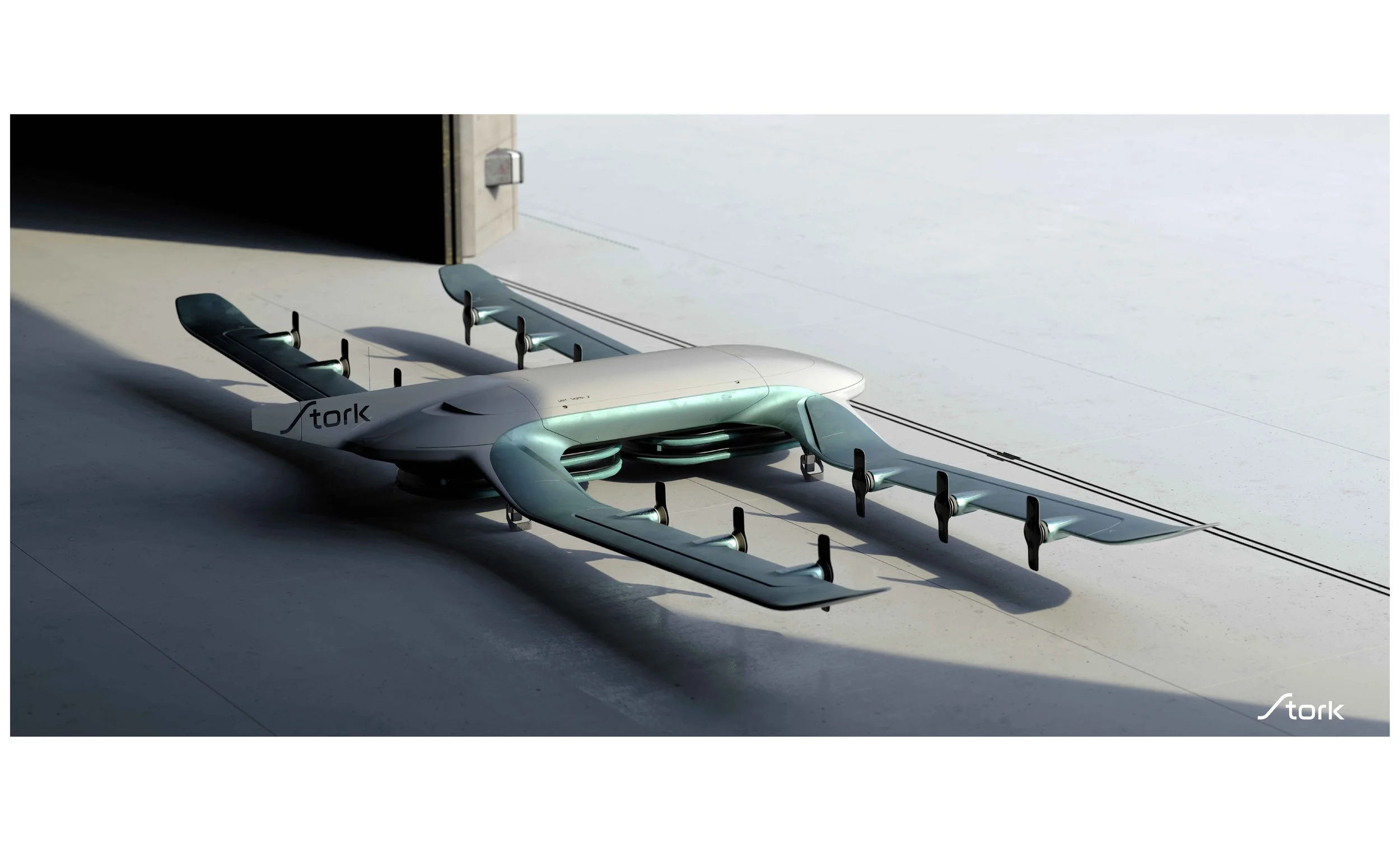 Stork Humanitarian Aid eVTOL | Siavash J Jozani