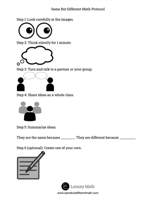 How to Use — SAME BUT DIFFERENT™ Math