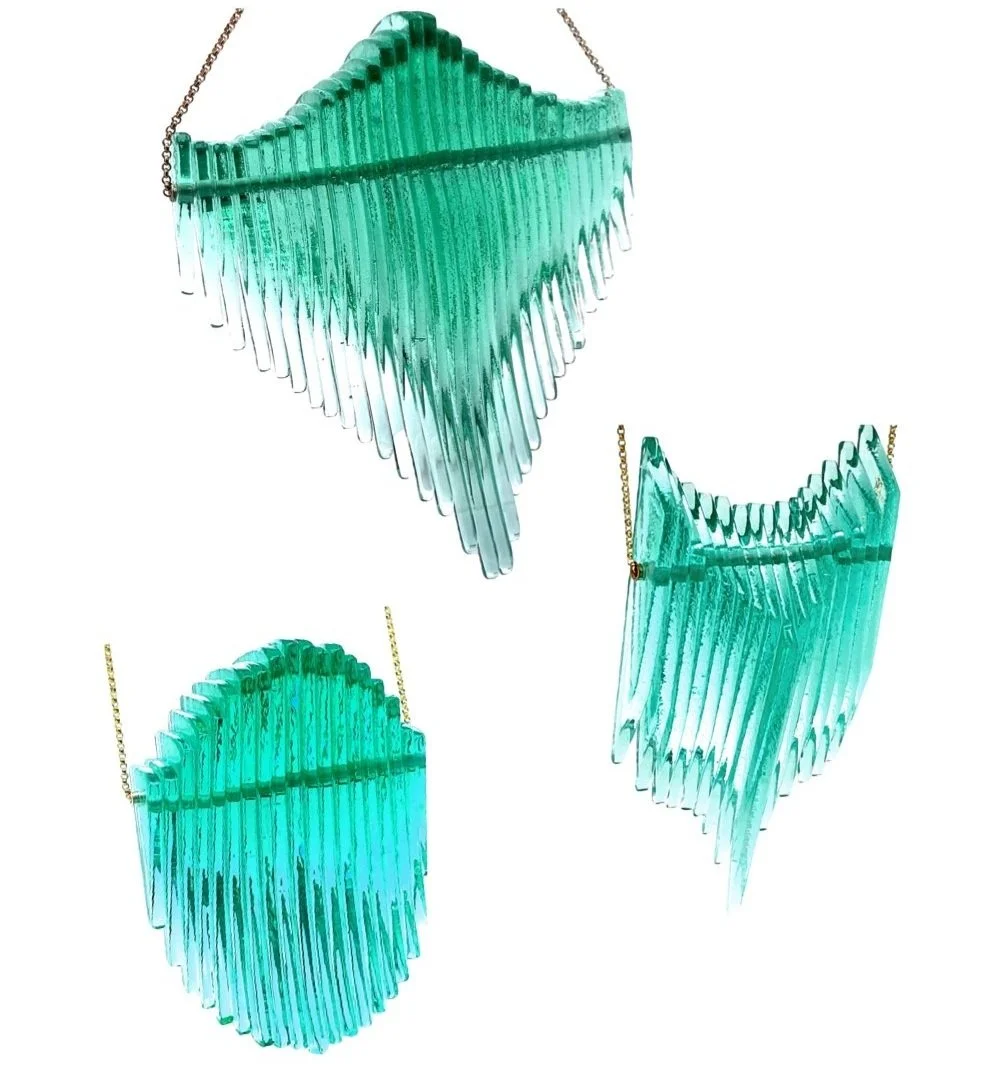 Exploring: Glass Jewelry in Jade — Broken Plates